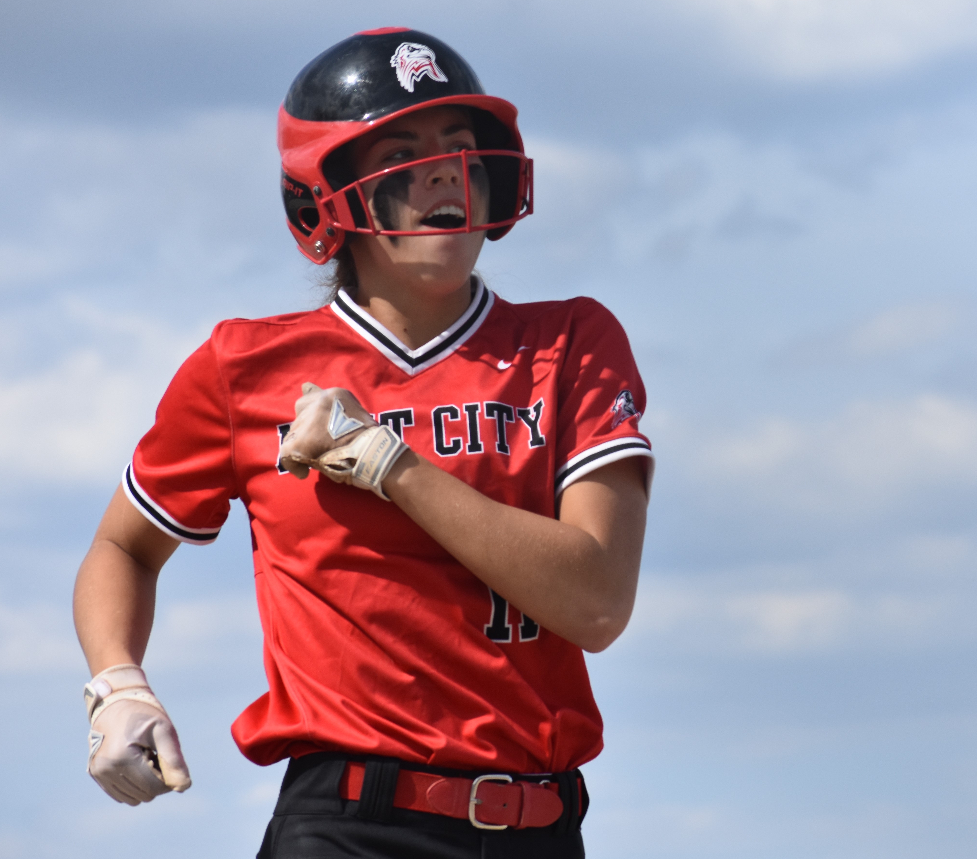Kent City softball senior leaders Kenzie Bowers and Alyssa Larson ...