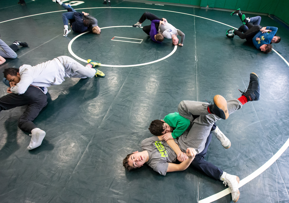 Central Dauphin wrestling practice - pennlive.com