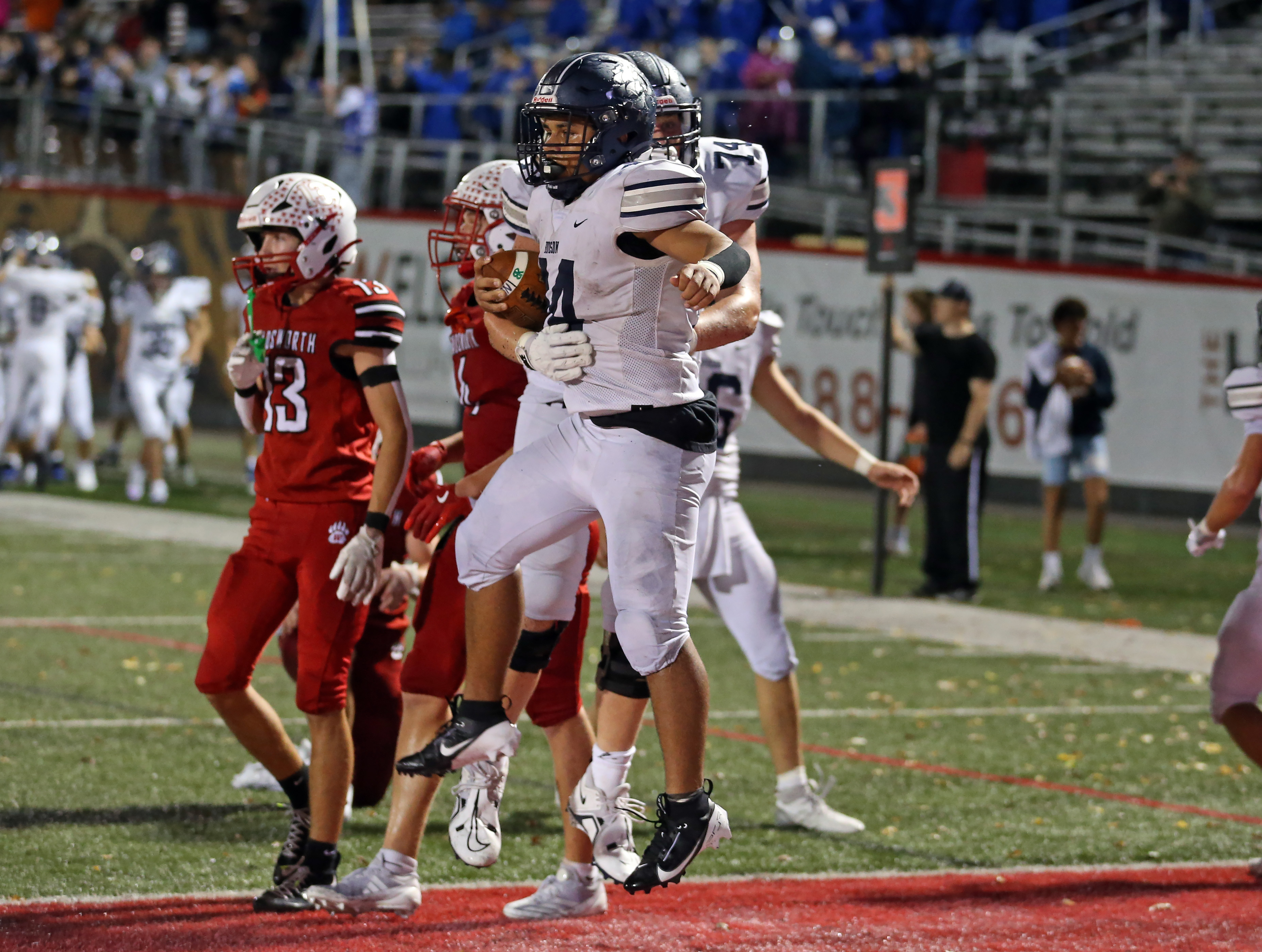 High school football; Hudson at Wadsworth, September 27, 2024 ...