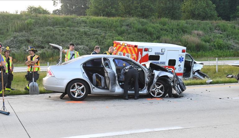 Driver dies in wrong-way collision with ambulance on Route 33 ...