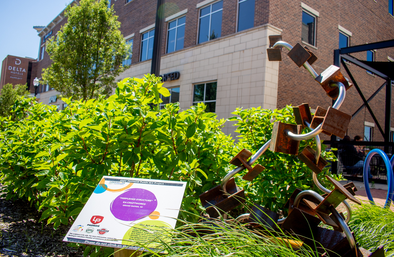 "The Art of Recycling" sculptures unveiled in downtown Muskegon - mlive.com