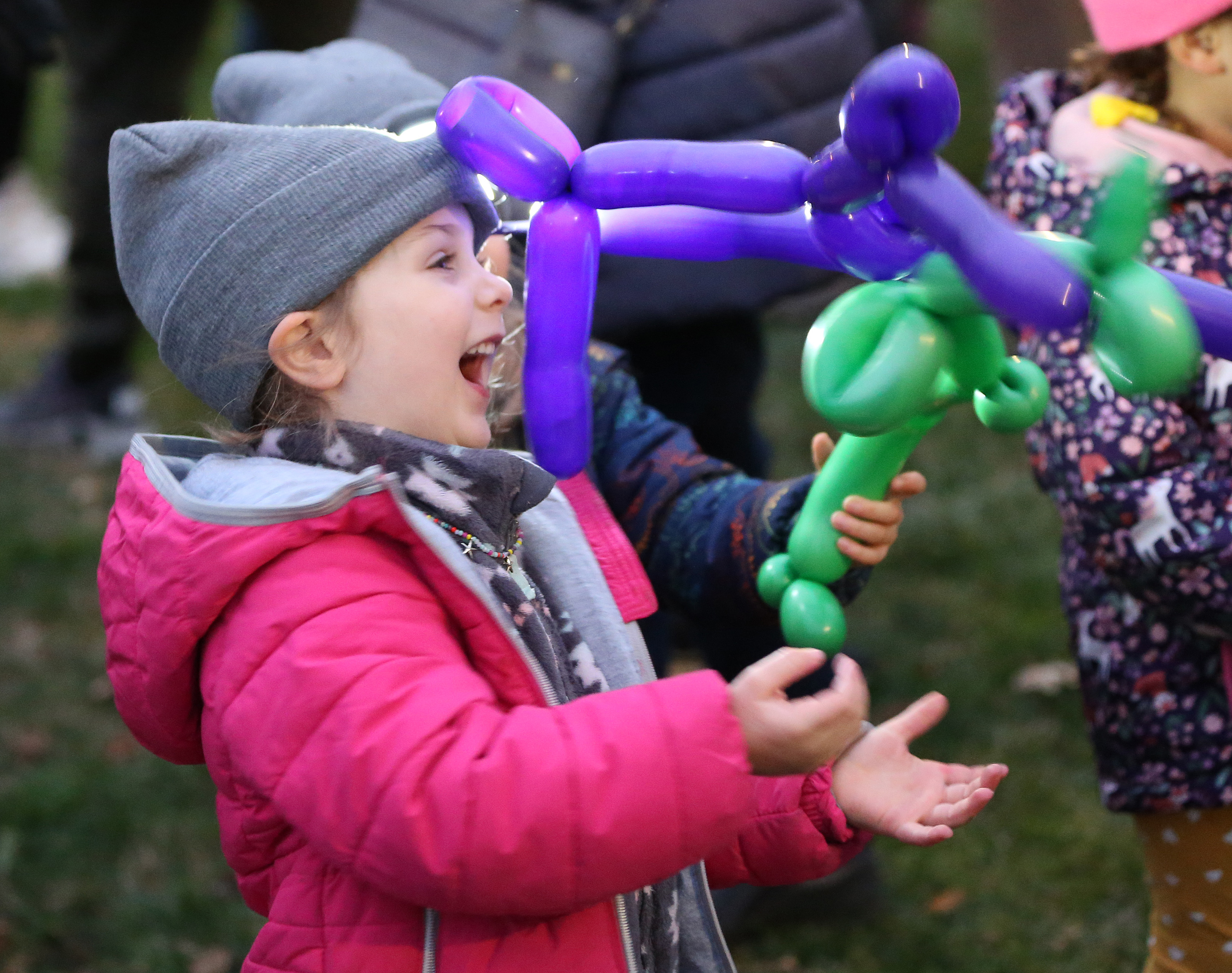 Hanukkah celebration with the menorah lighting in Chagrin Falls ...