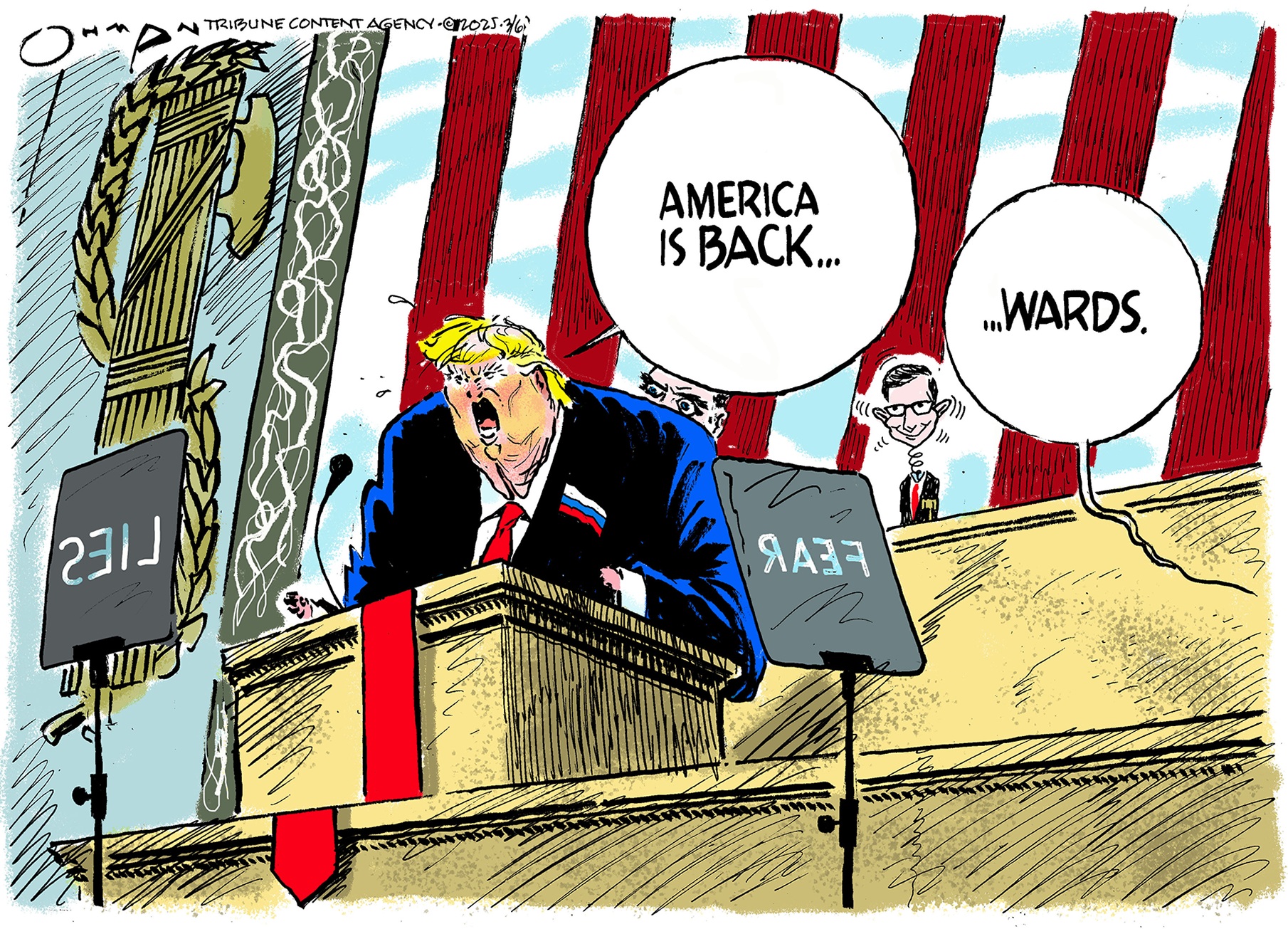 Editorial cartoons for March 9, 2025 - oregonlive.com