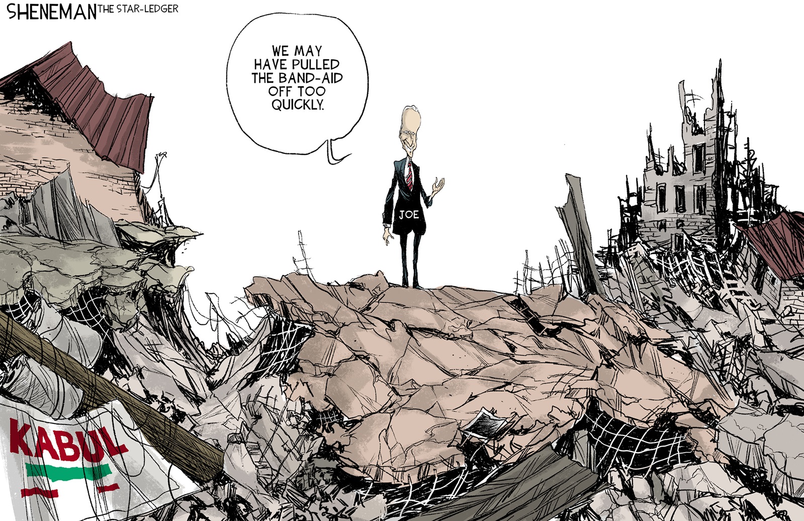 Editorial cartoons for Aug. 22, 2021 - syracuse.com