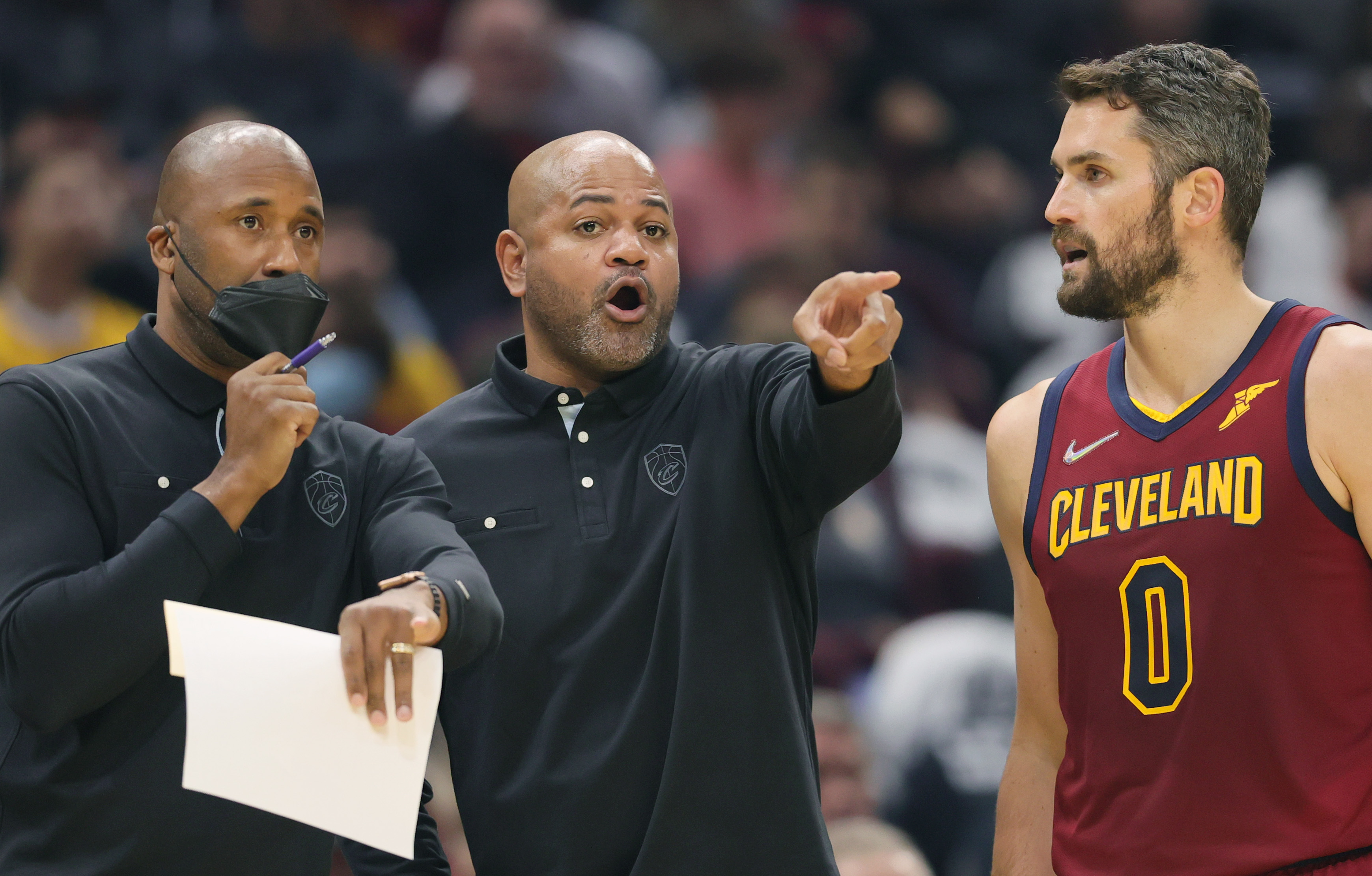 Cleveland Cavaliers forward Kevin Love, 2021-2022 - cleveland.com