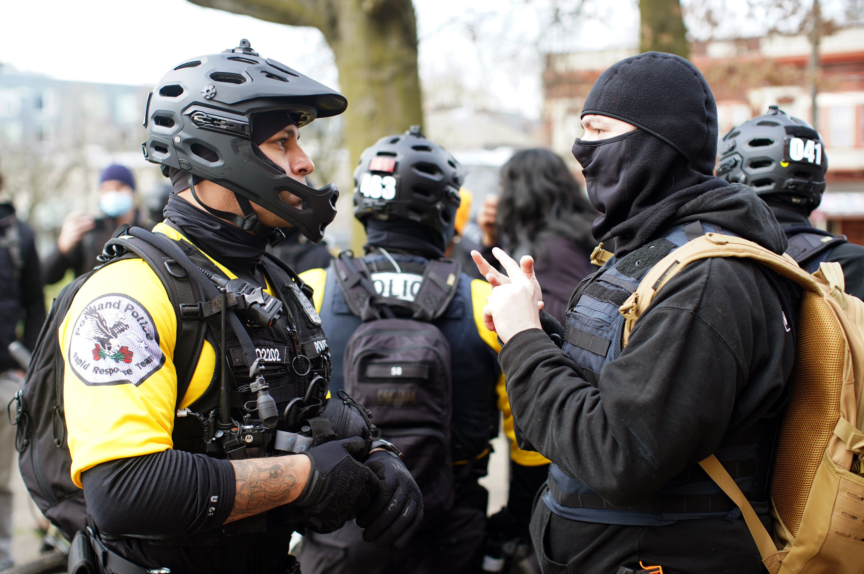 Inauguration Day Portland Protests - oregonlive.com