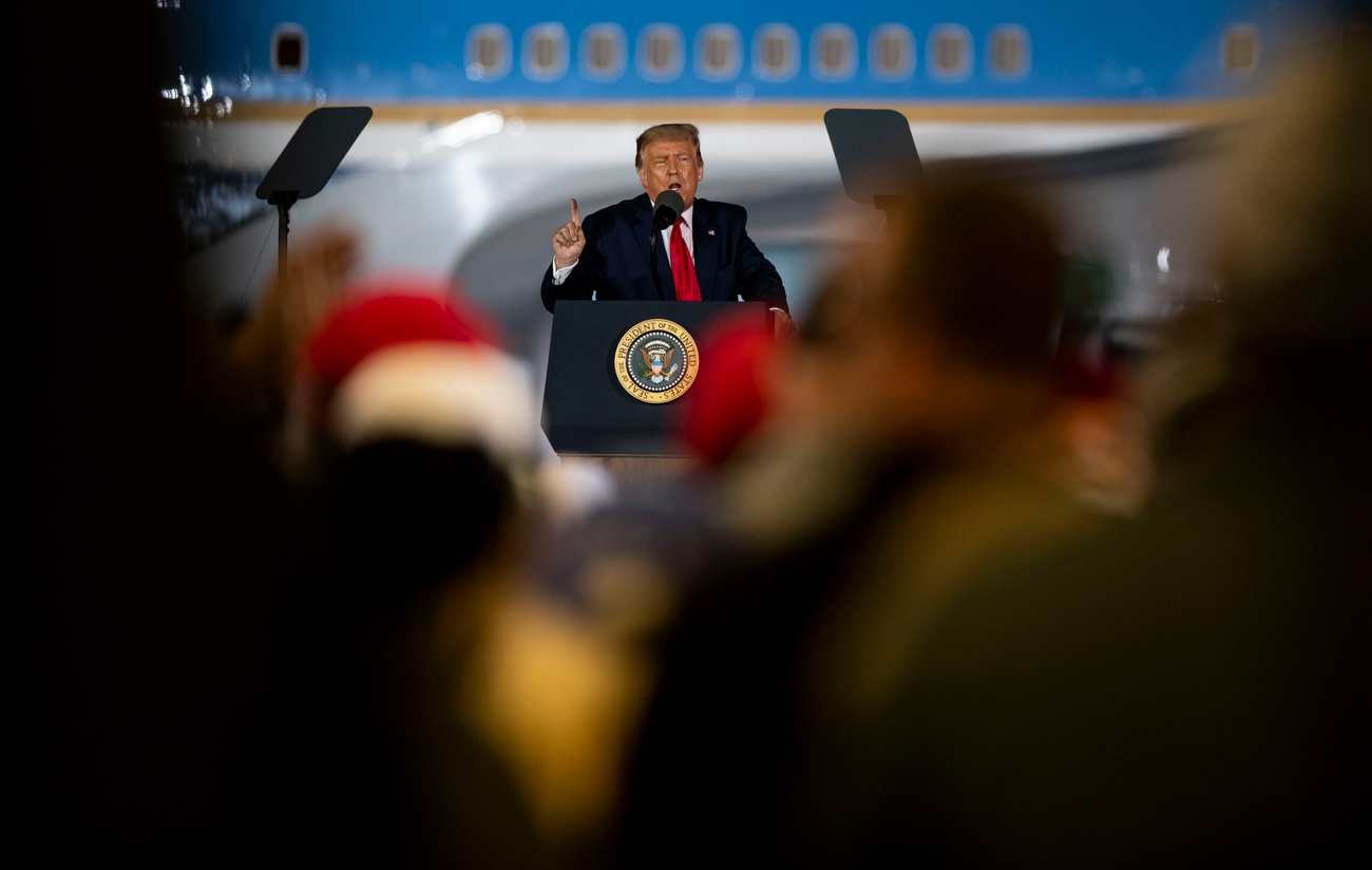President Donald Trump campaigns in Freeland Michigan - mlive.com