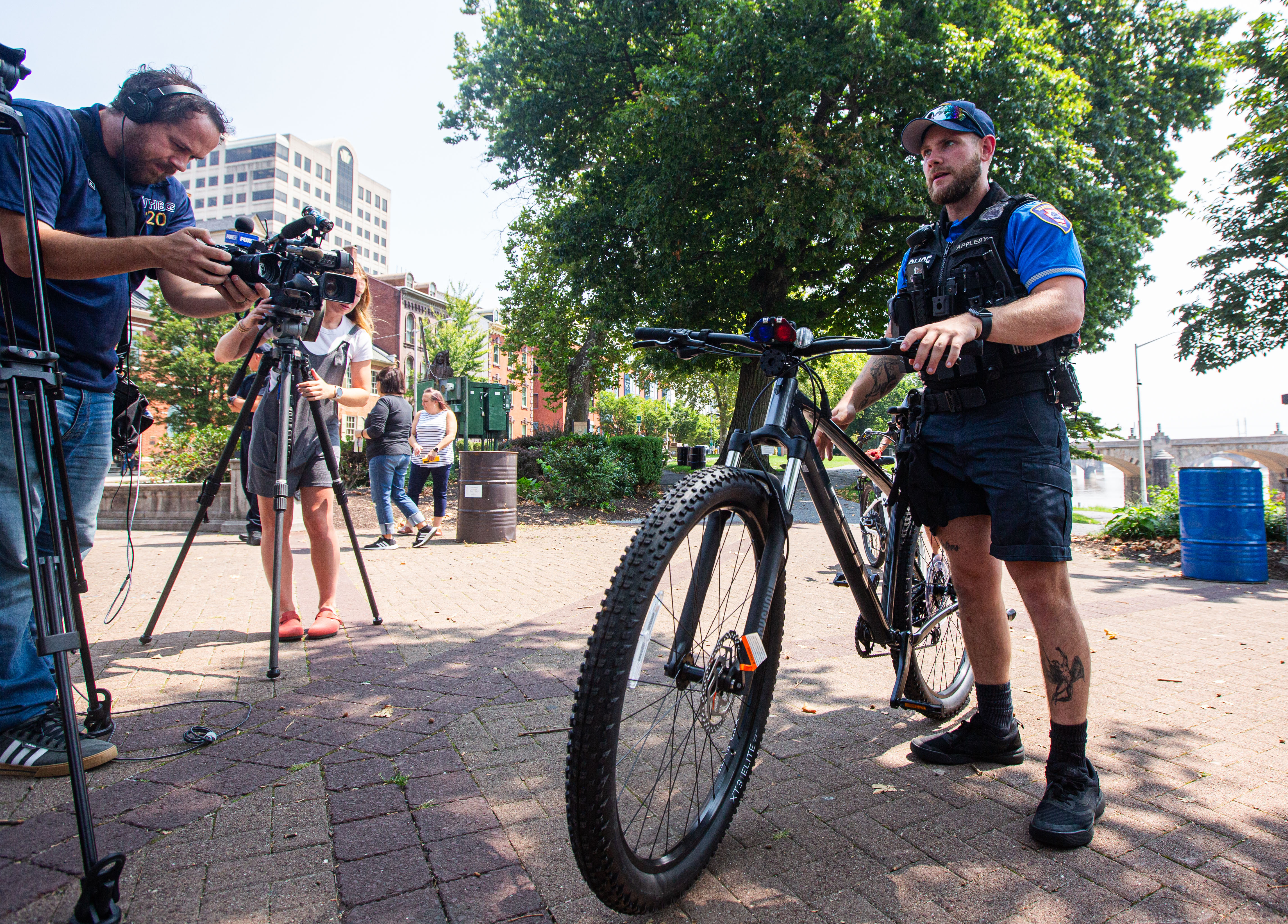 Harrisburg Police receive bicycle donations to add to their fleet ...
