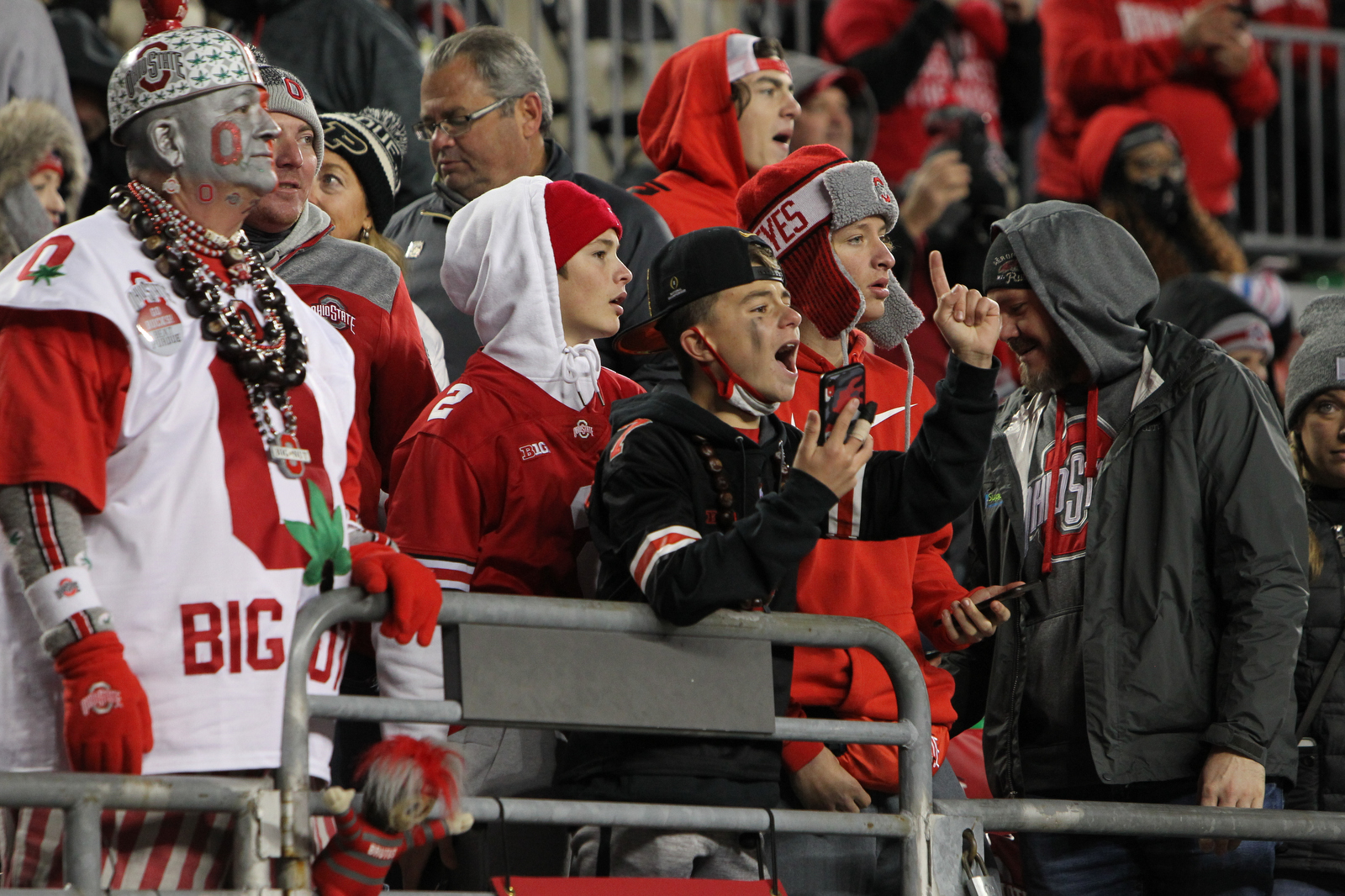 Fans at Ohio State vs. Purdue, November 13, 2021 - cleveland.com
