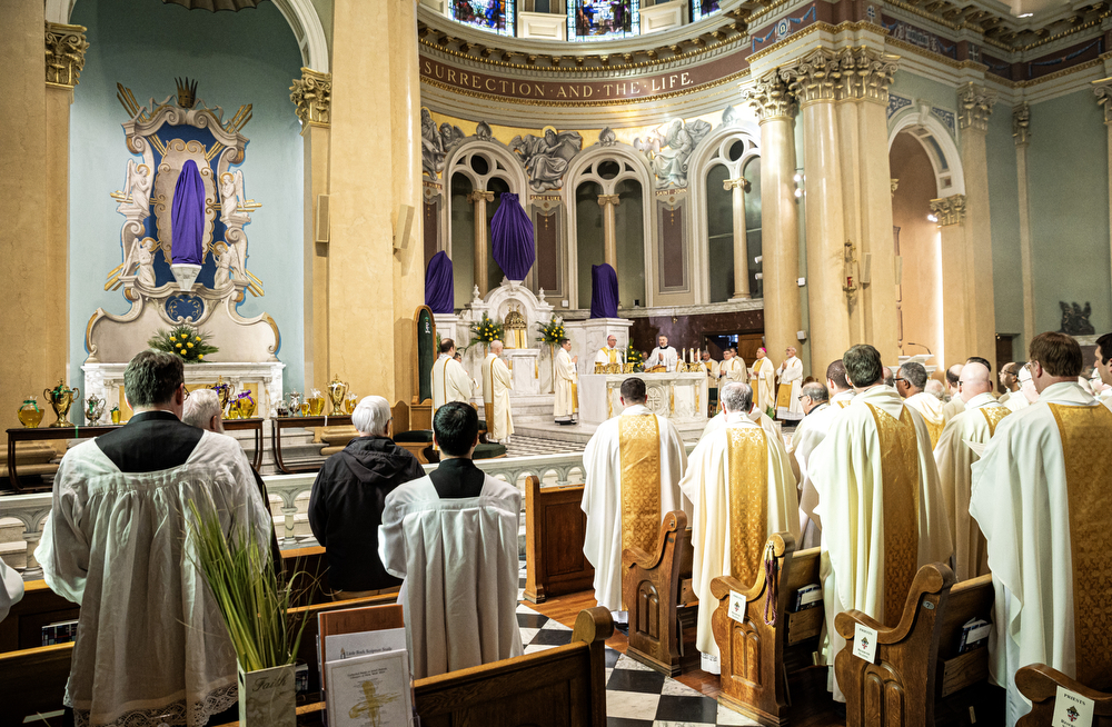 Bishop Timothy Senior officiates the Chrism Mass - pennlive.com
