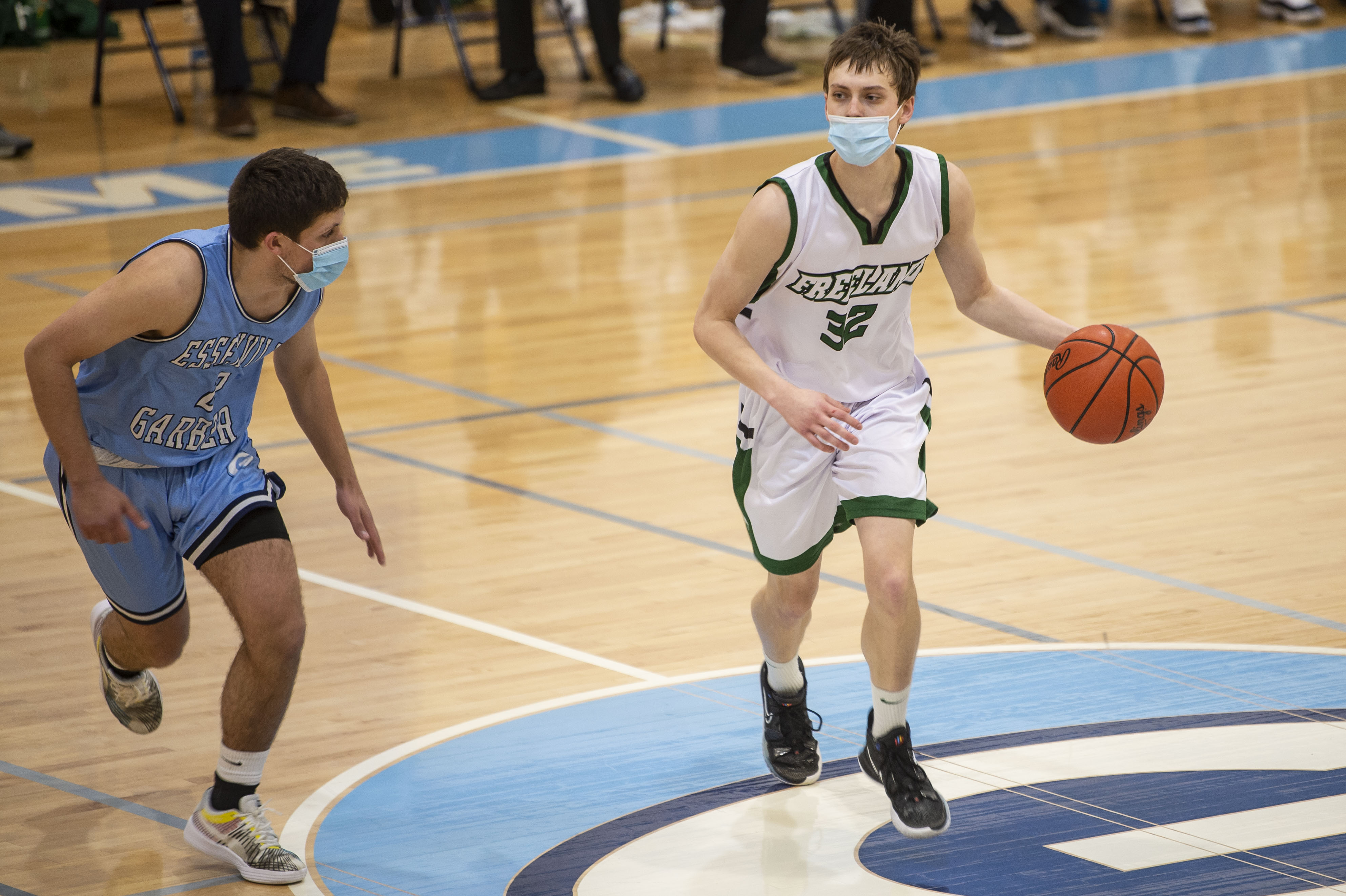 Freeland boys basketball takes down Garber in District 2 semifinal 58 ...