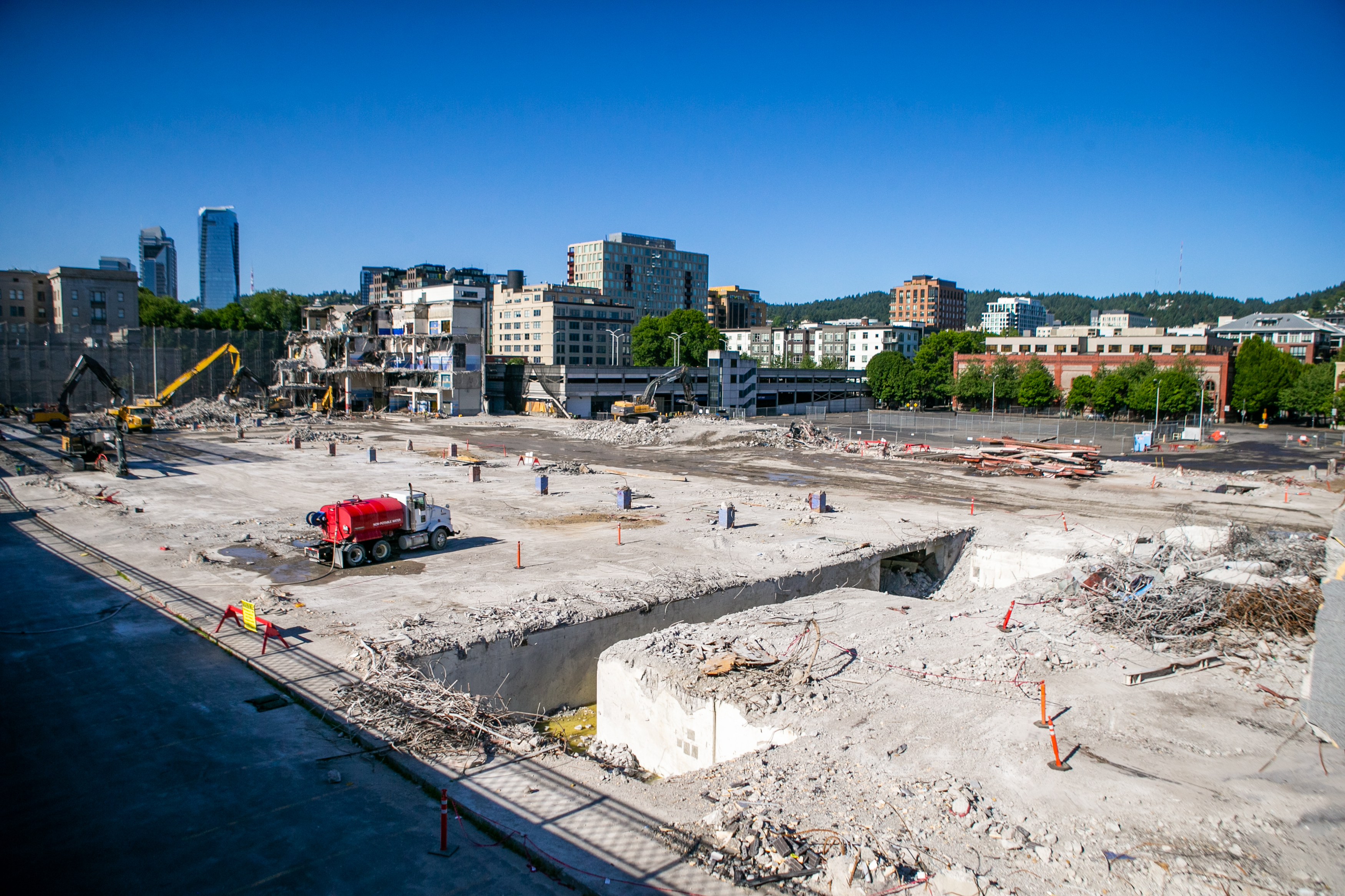 Downtown Portland post office building demolition - oregonlive.com