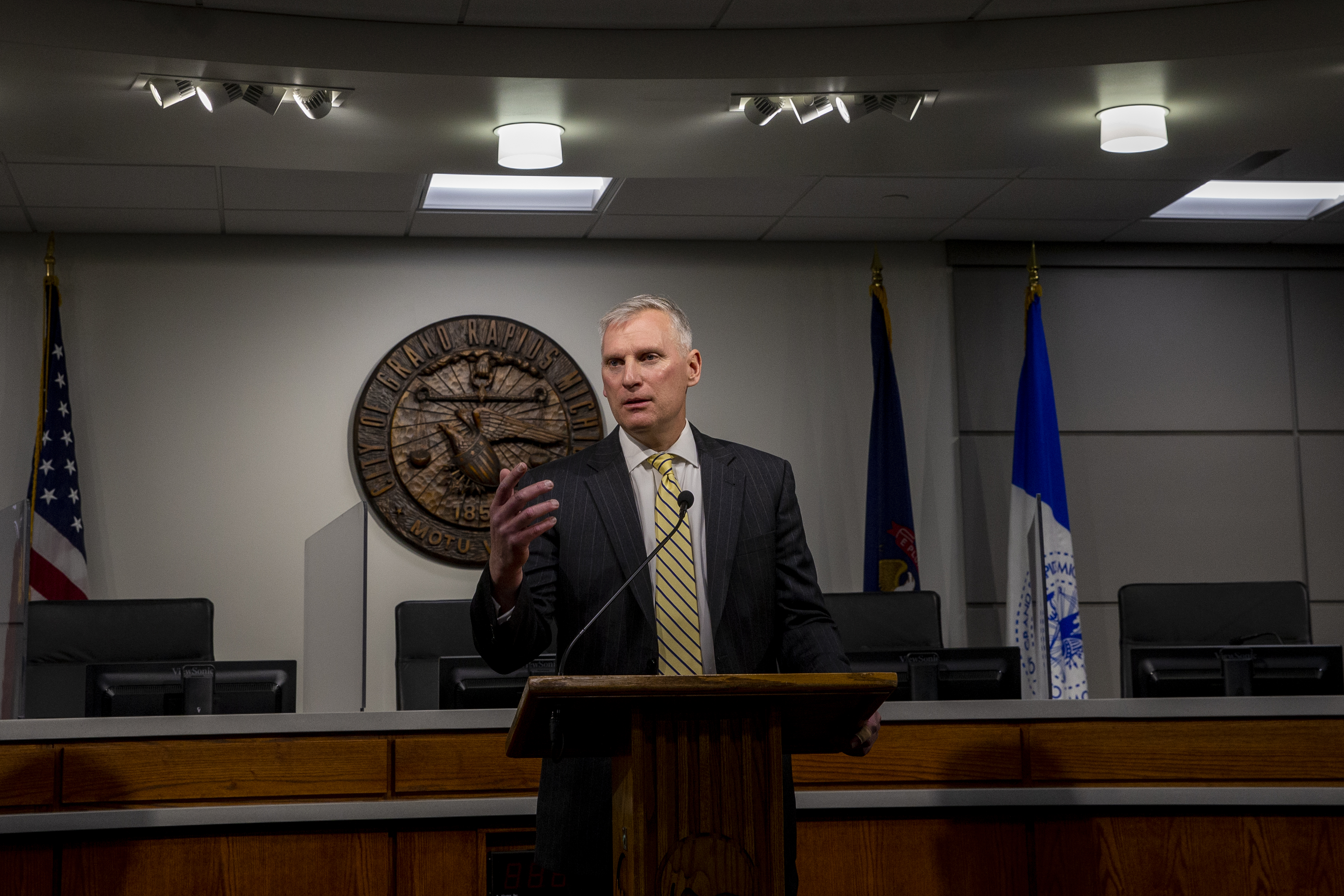 Grand Rapids police chief finalists participate in community forum ...