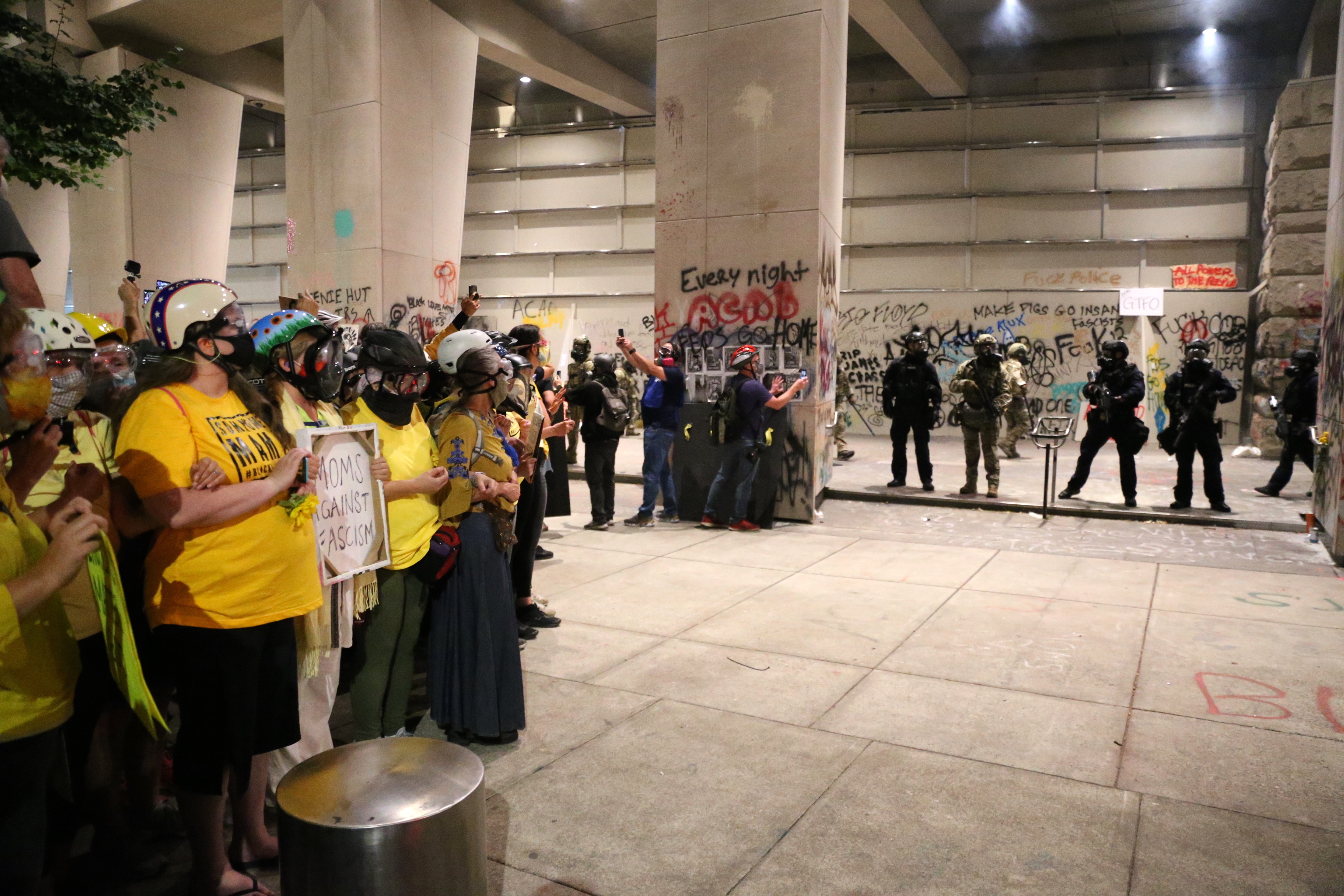 55th day of Portland Protests on July 21 - oregonlive.com