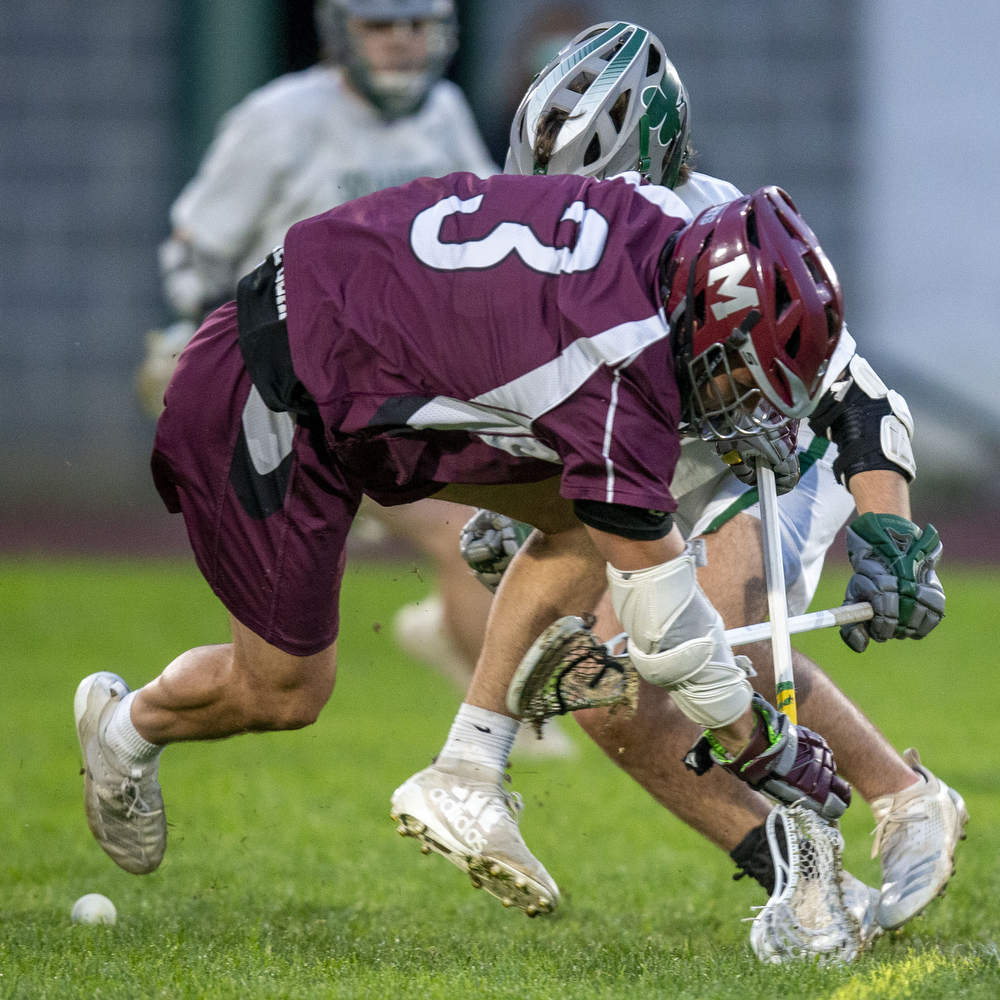 Trinity defeats Mechanicsburg 18-2 in boys high school lacrosse ...