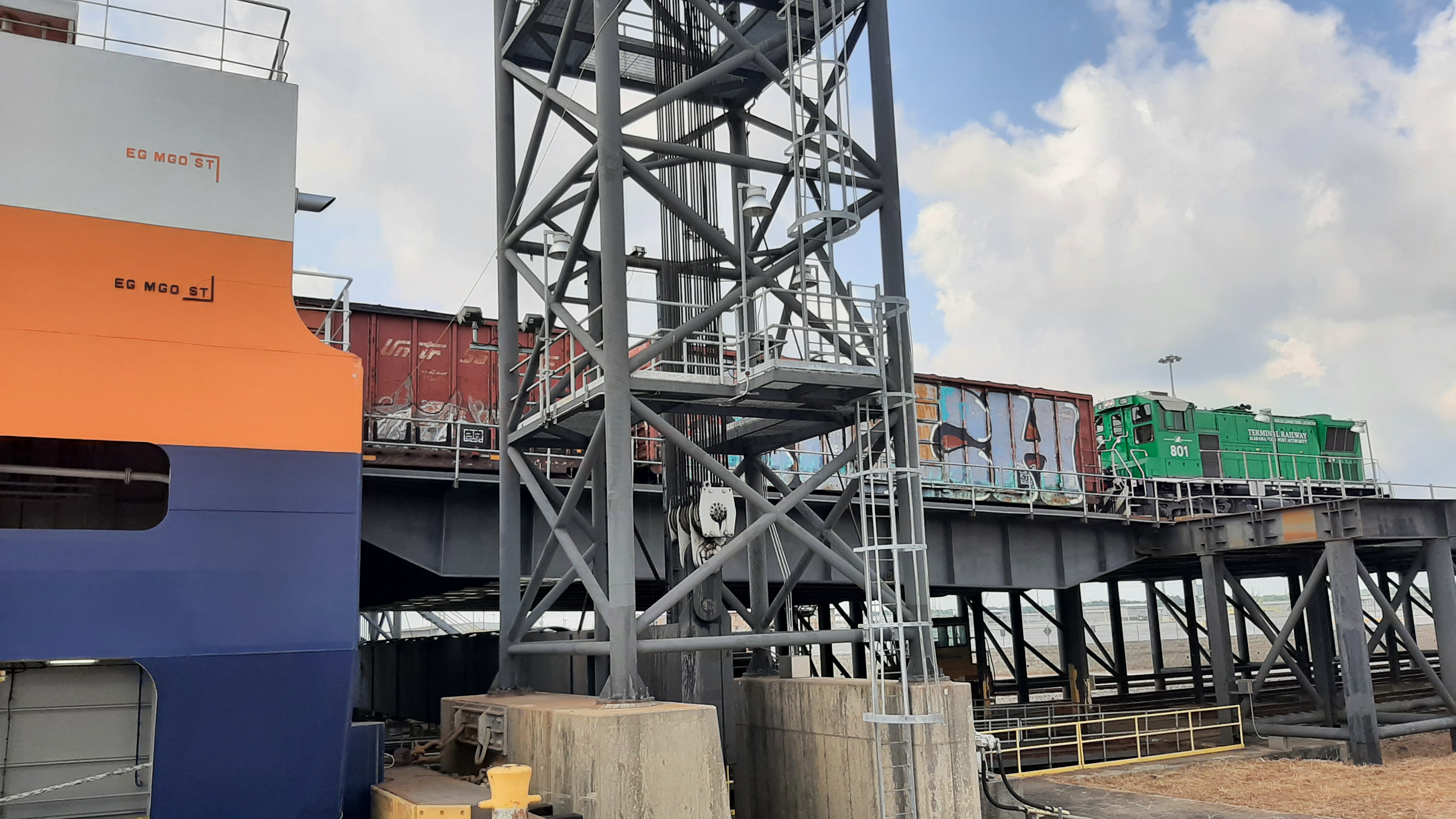 Train on a boat - al.com