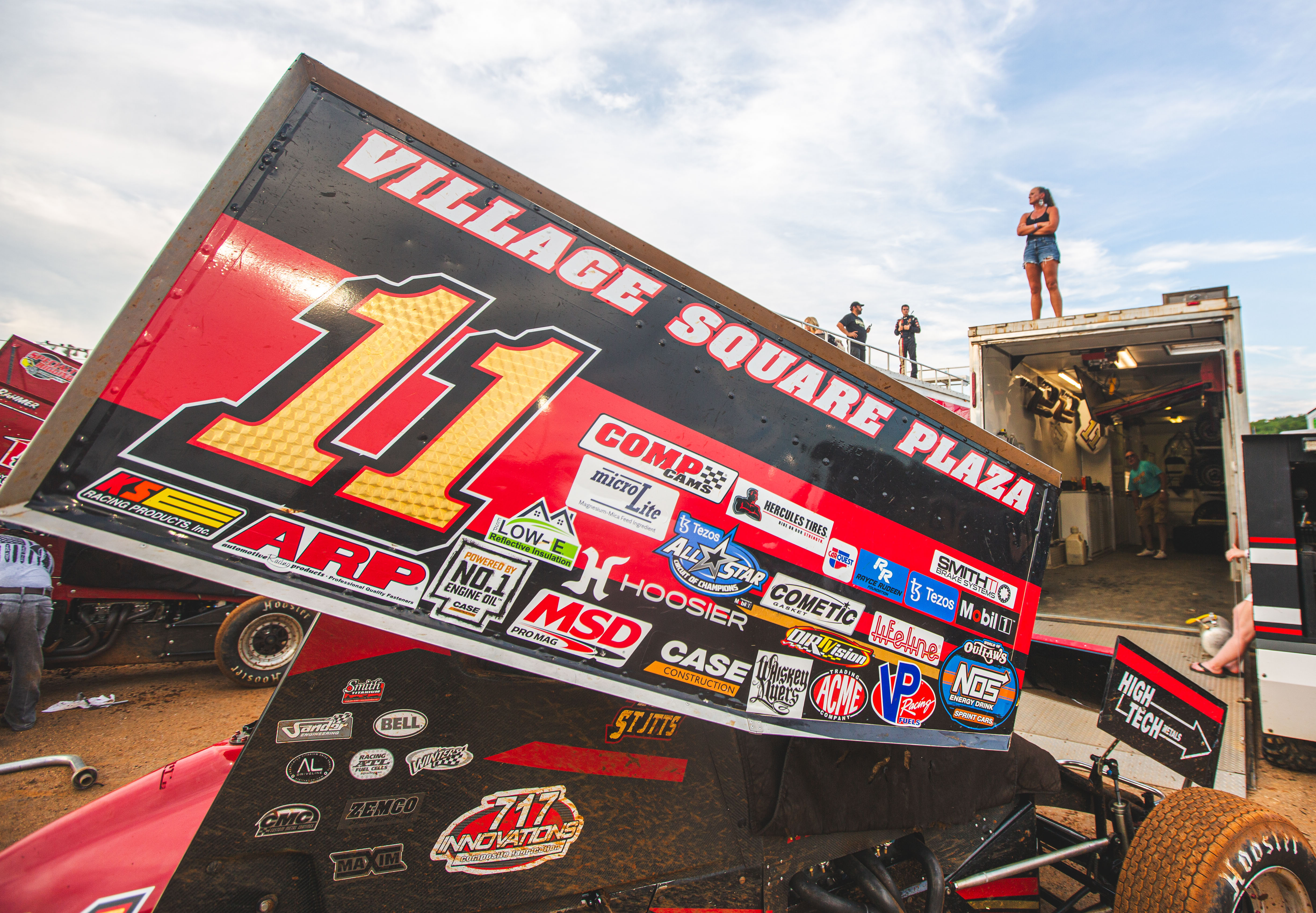Lawrence Chevrolet 410 Sprint Car Mitch Smith memorial, Williams Grove ...