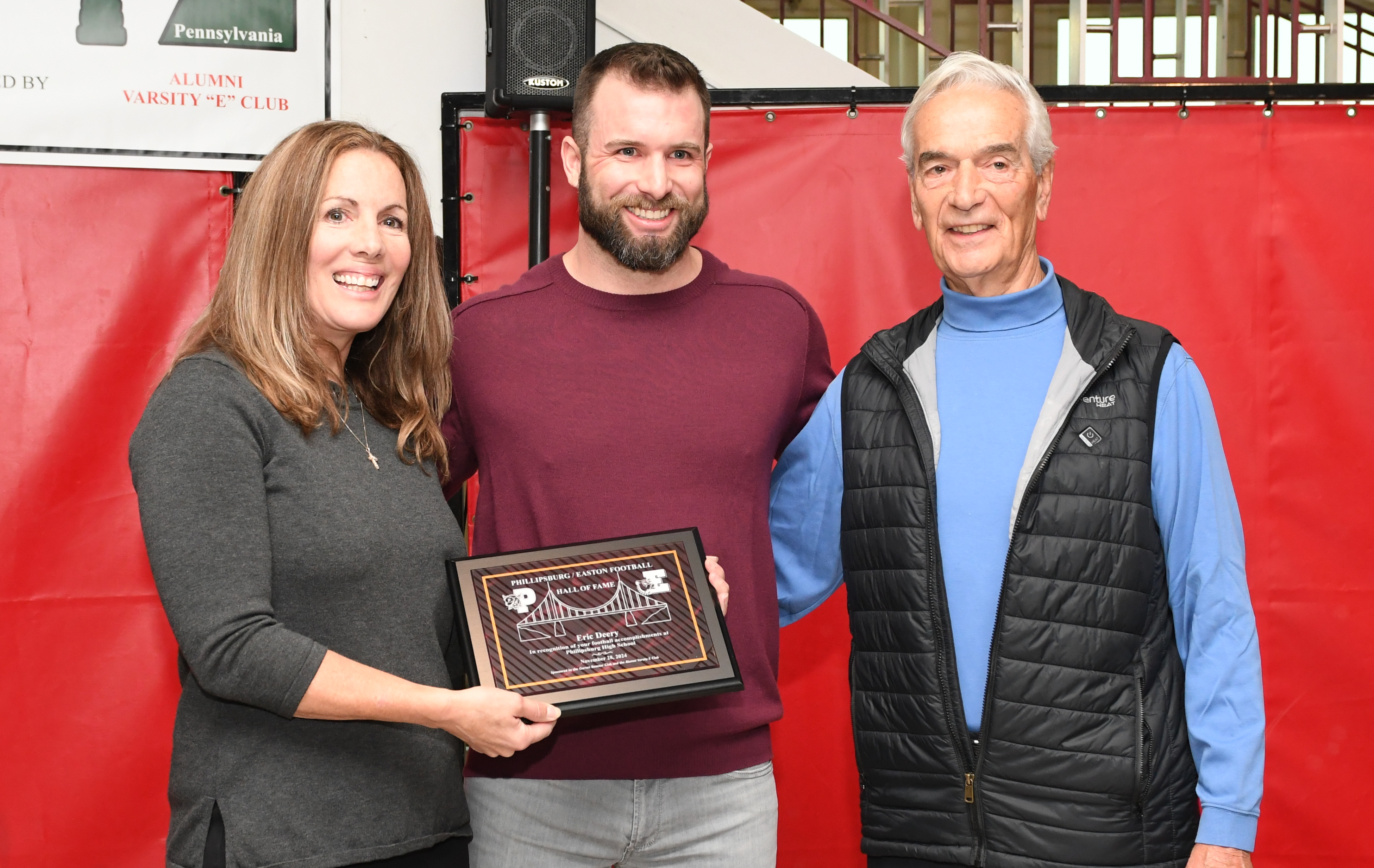 2024 Easton-Phillipsburg Football Hall of Fame inductions ceremony ...