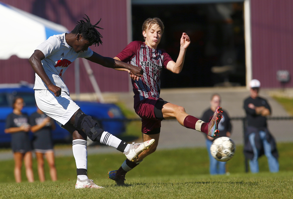 Phillipsburg boys soccer hosts Easton on Oct. 22, 2022 ...