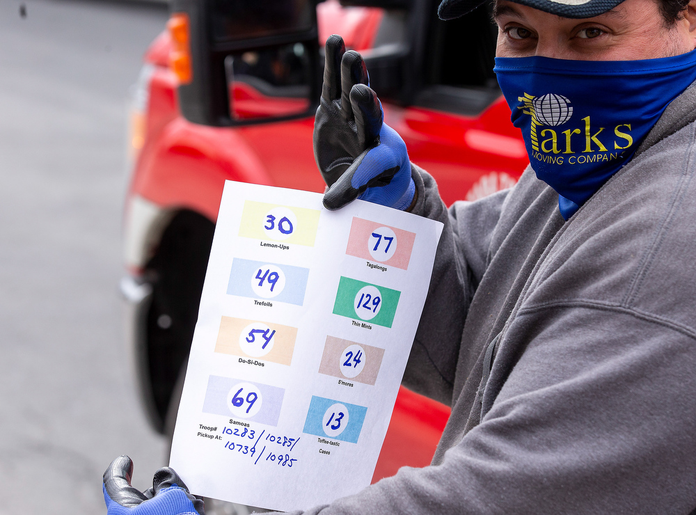 Girl Scout Cookie Mega Drop in Harrisburg - pennlive.com