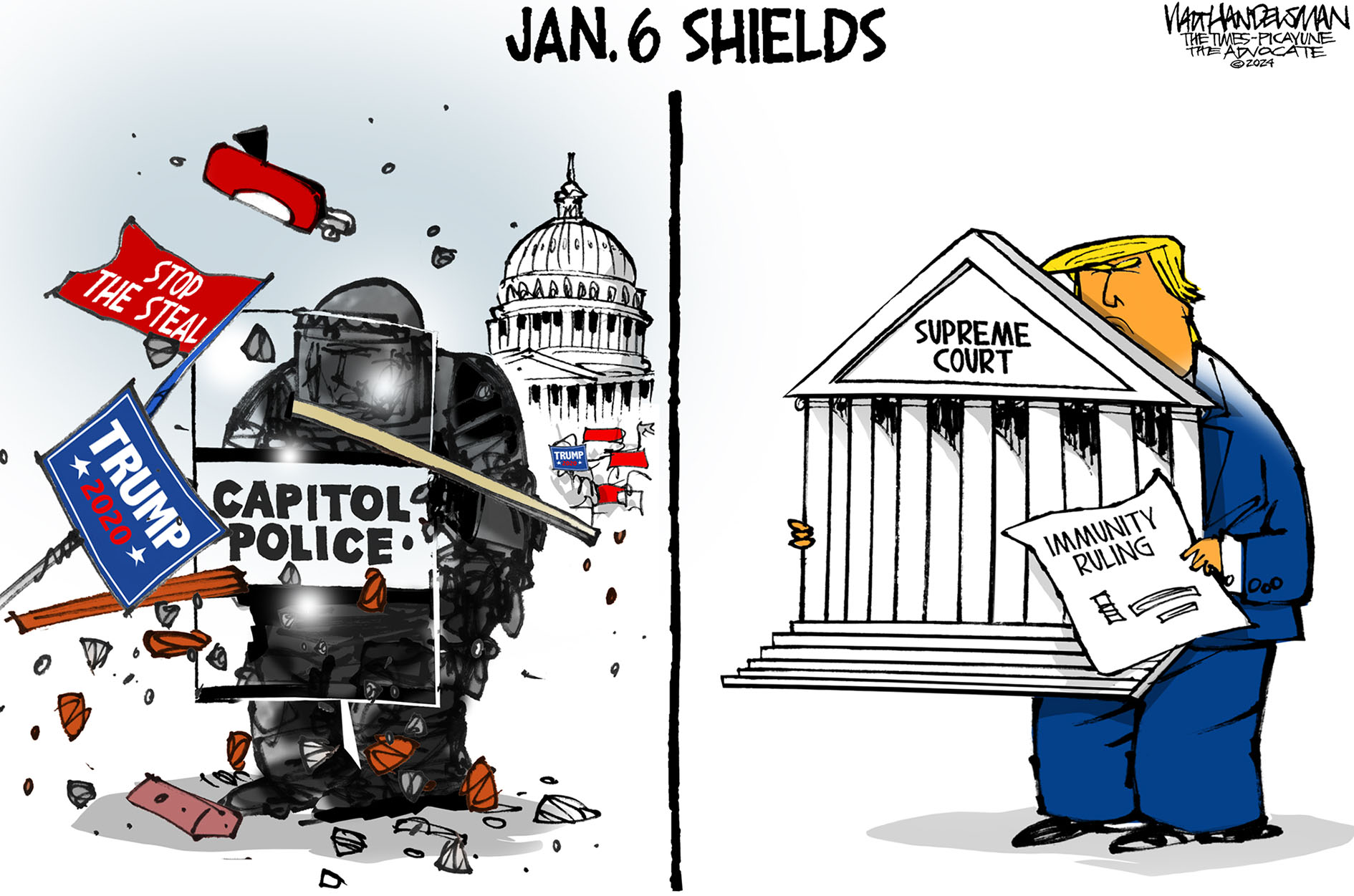 Editorial cartoons for July 7, 2024 - oregonlive.com