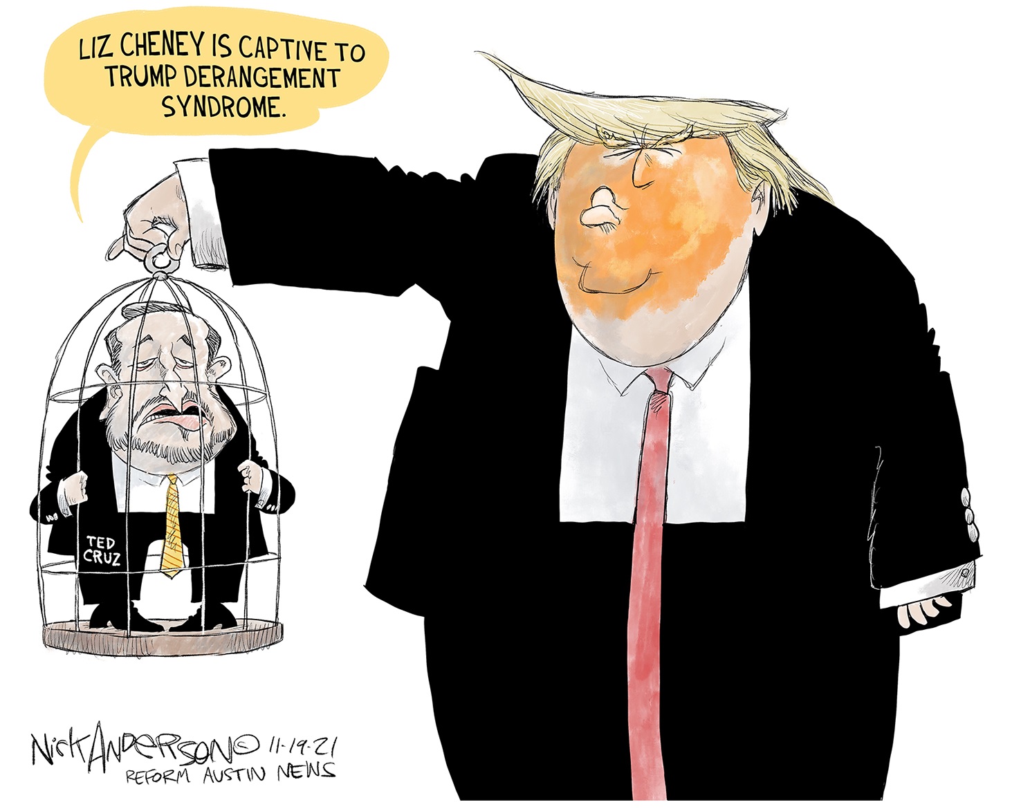 Editorial cartoons for Nov. 28, 2021 - oregonlive.com