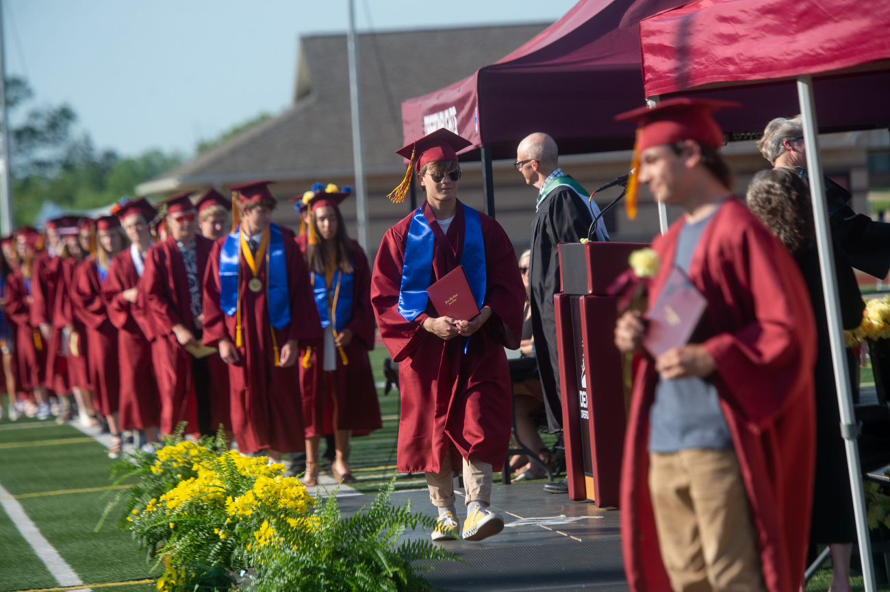Dexter High School hosts outdoor commencement at Al Ritt Field - mlive.com