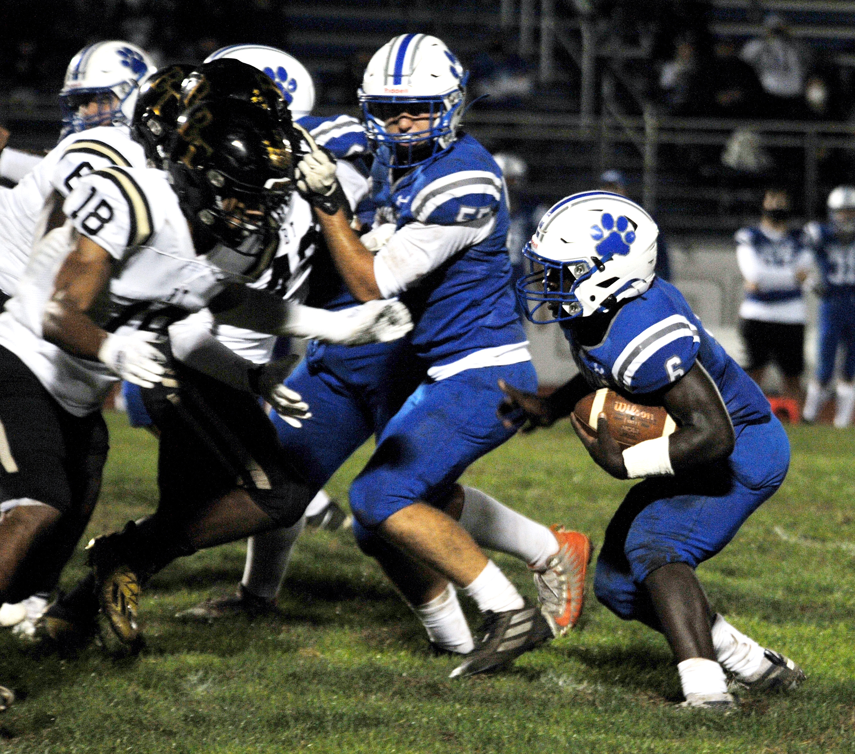High School Football Burlington Township high School at Northern ...
