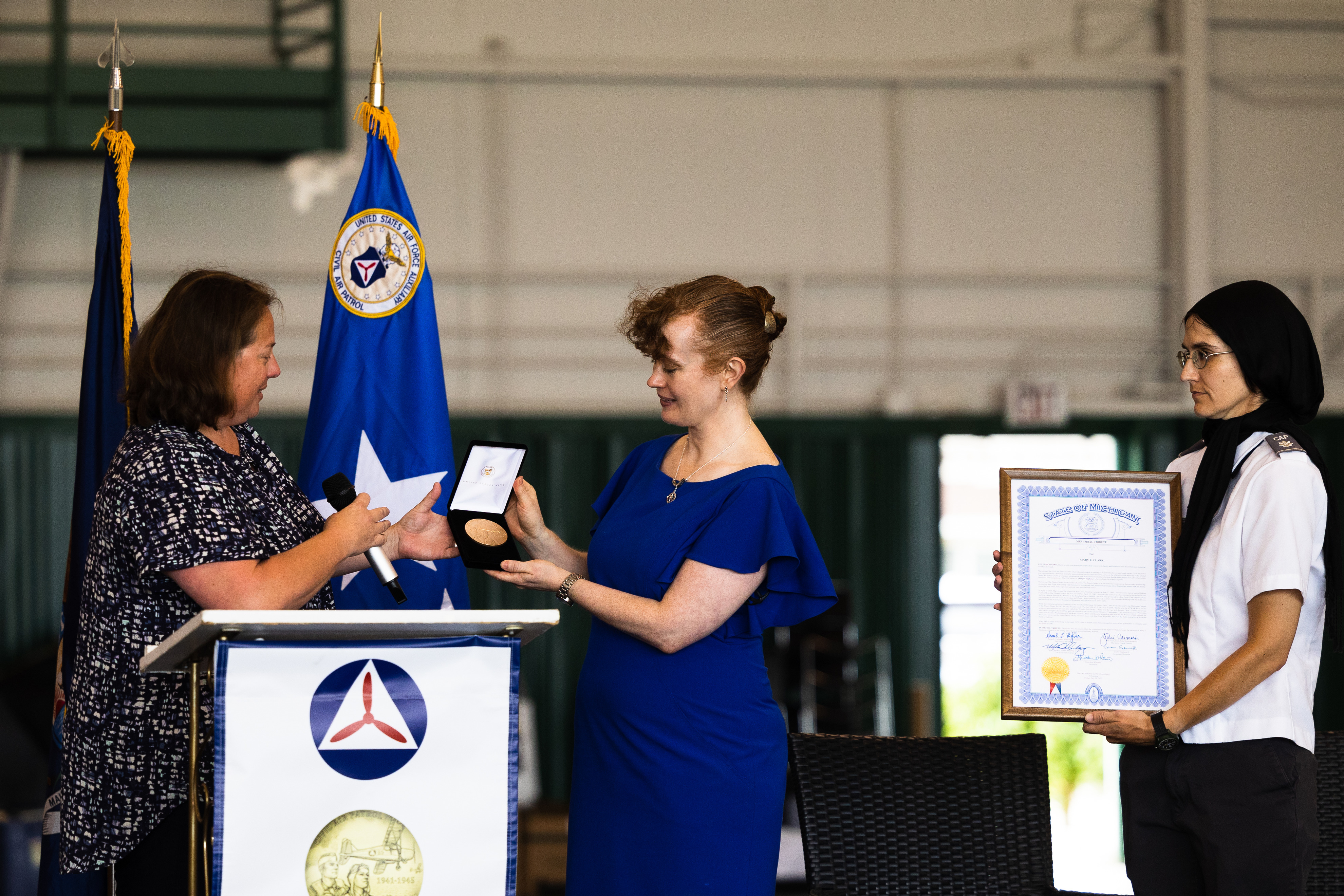 Congressional Gold Medal ceremony for Mary Elizabeth Clark - mlive.com