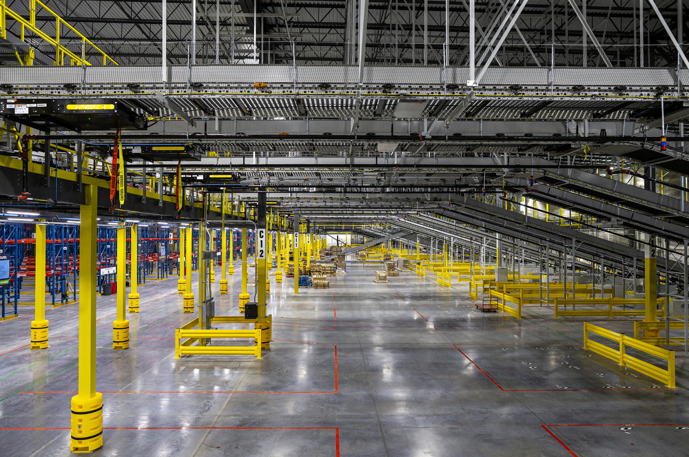 New 1.8 million square-foot Walmart distribution center in Franklin ...