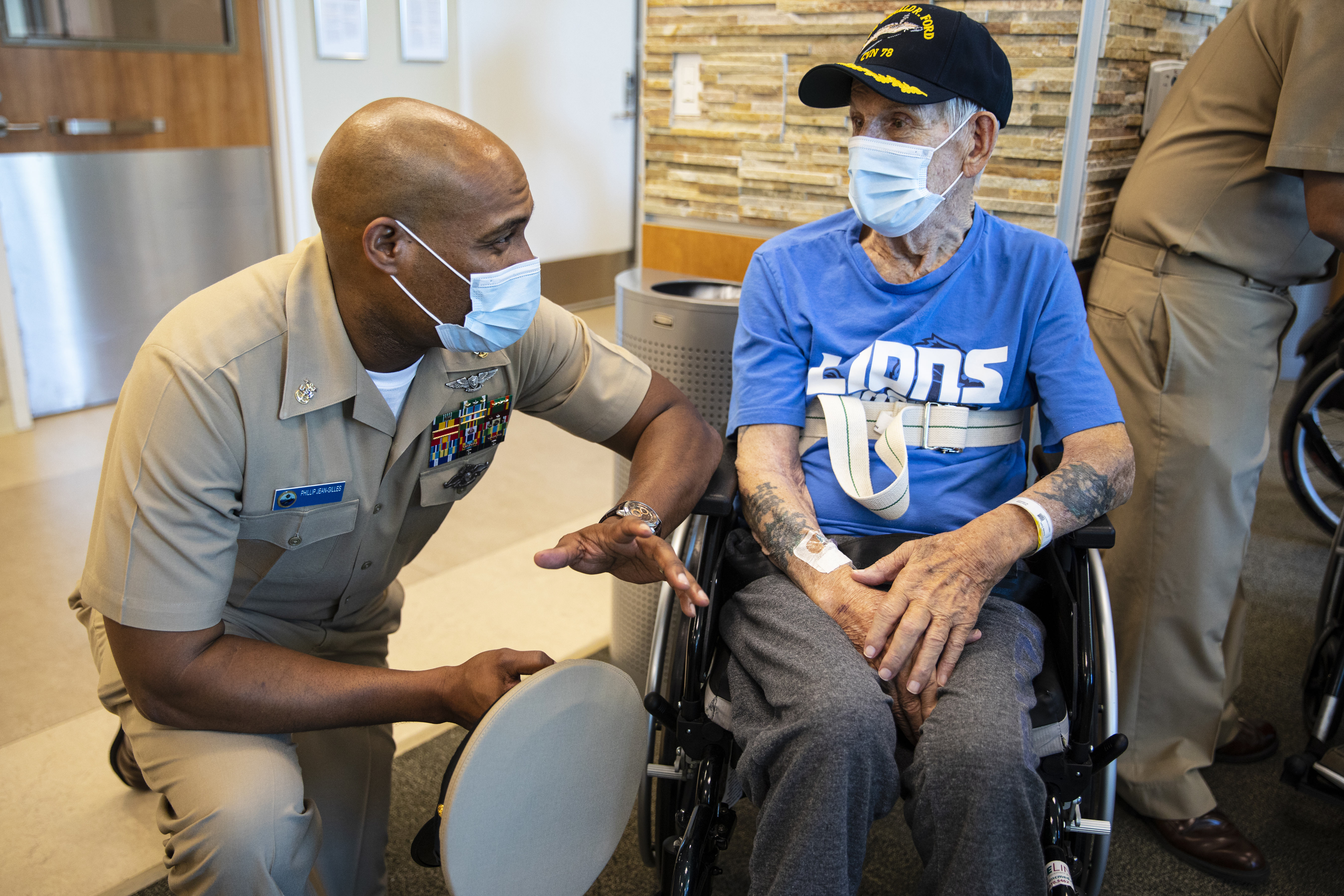 Navy sailors visit Mary Free Bed Rehabilitation Hospital - mlive.com