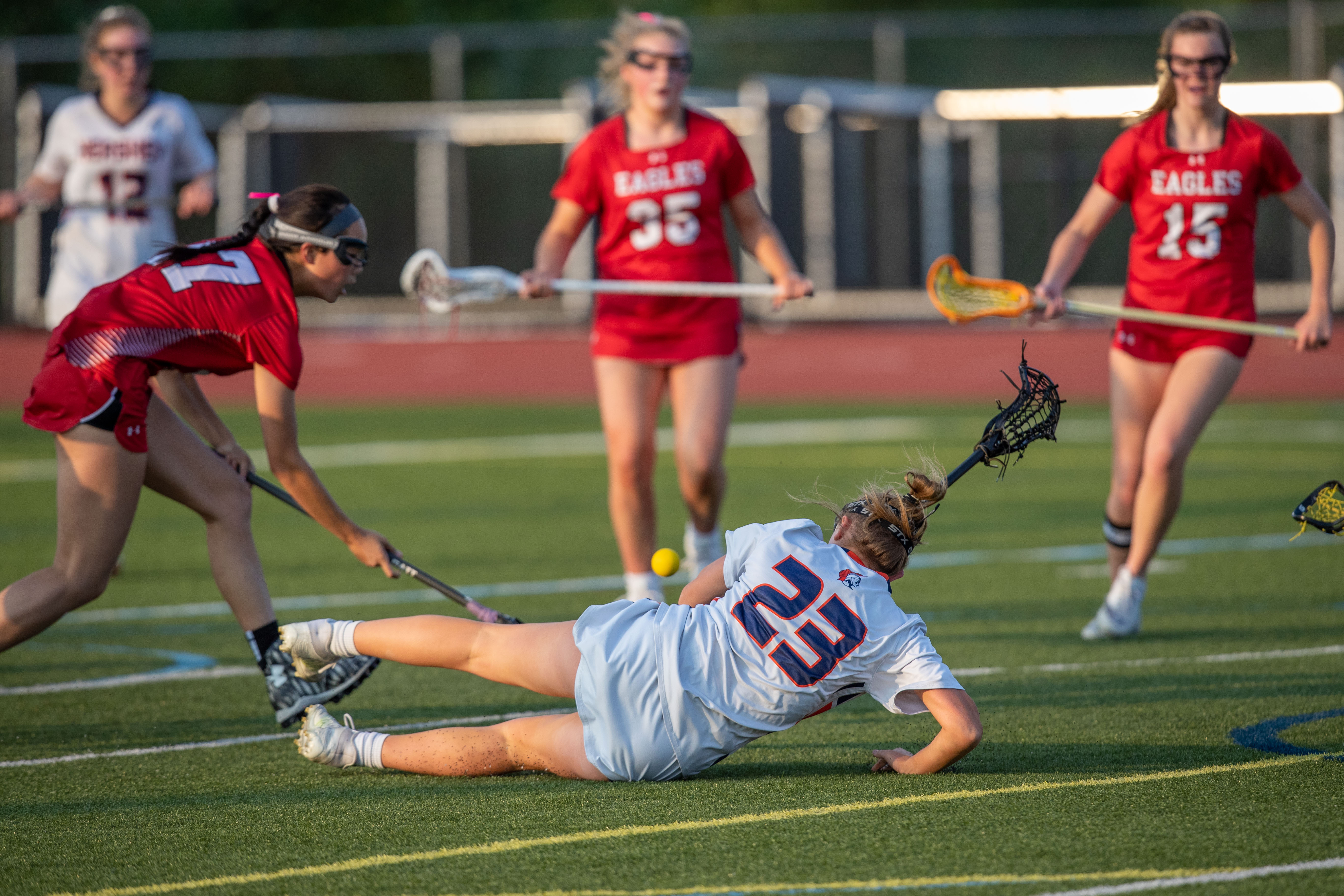 Hershey remains undefeated with a 12-5 win over CV for the Mid-Penn ...