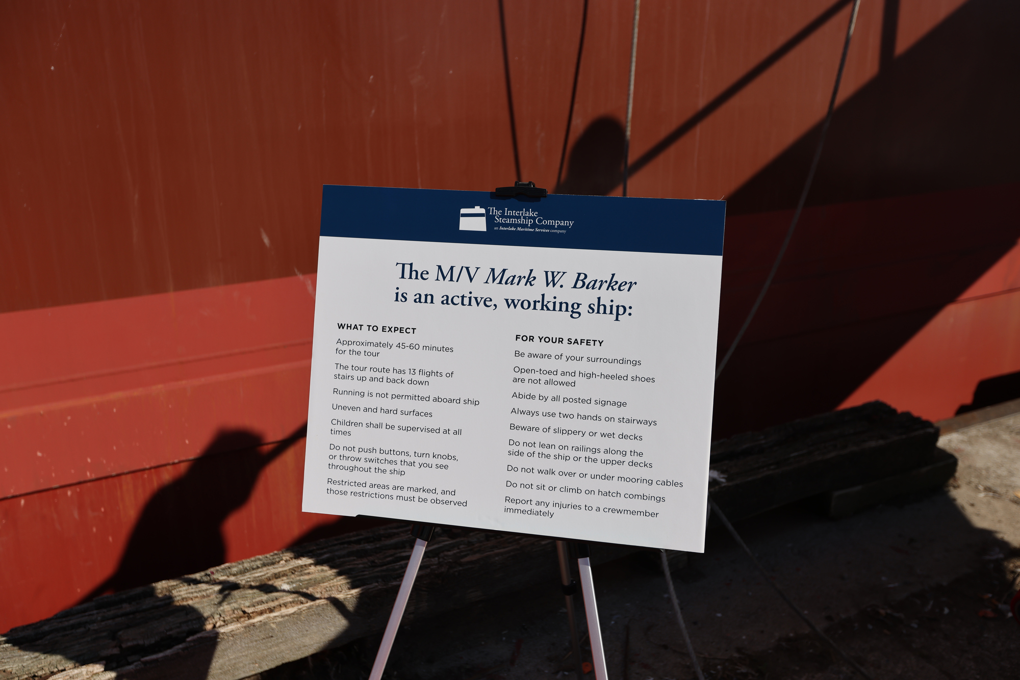M/V Mark W. Barker cargo ship on Lake Erie - cleveland.com