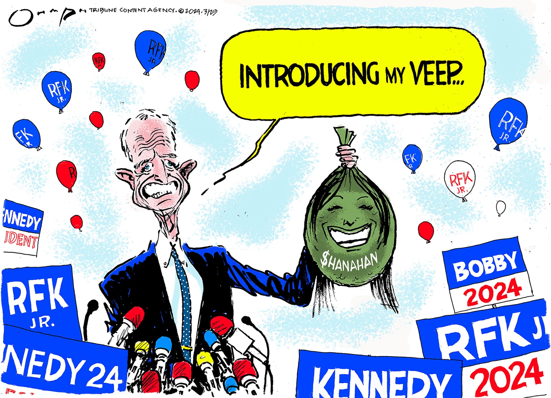 Editorial cartoons for March 31, 2024 - oregonlive.com