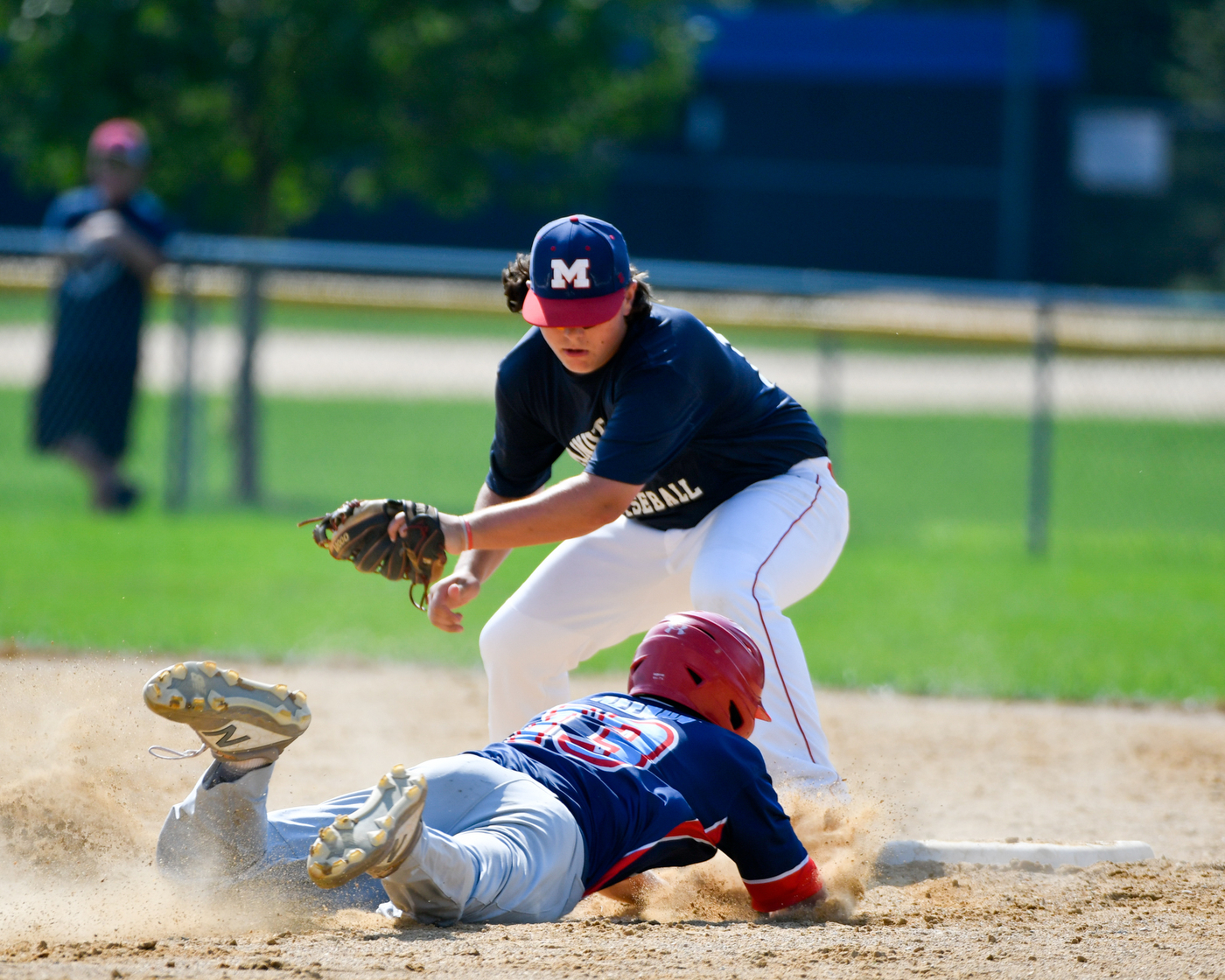 Allentown Defeats Mendham on 8/9/2020 In Back The Blue Baseball ...