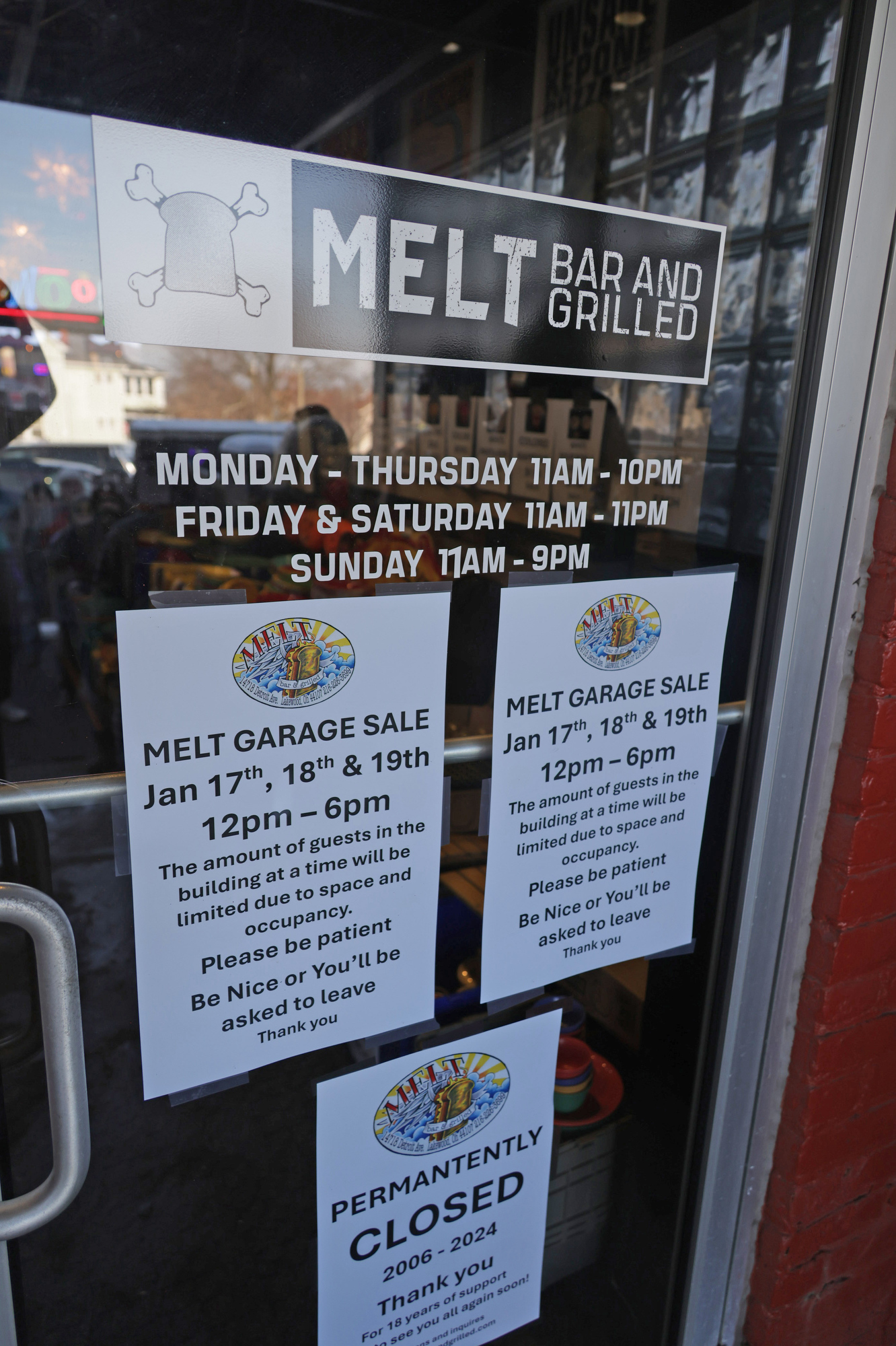Melt Bar and Grilled garage sale - cleveland.com