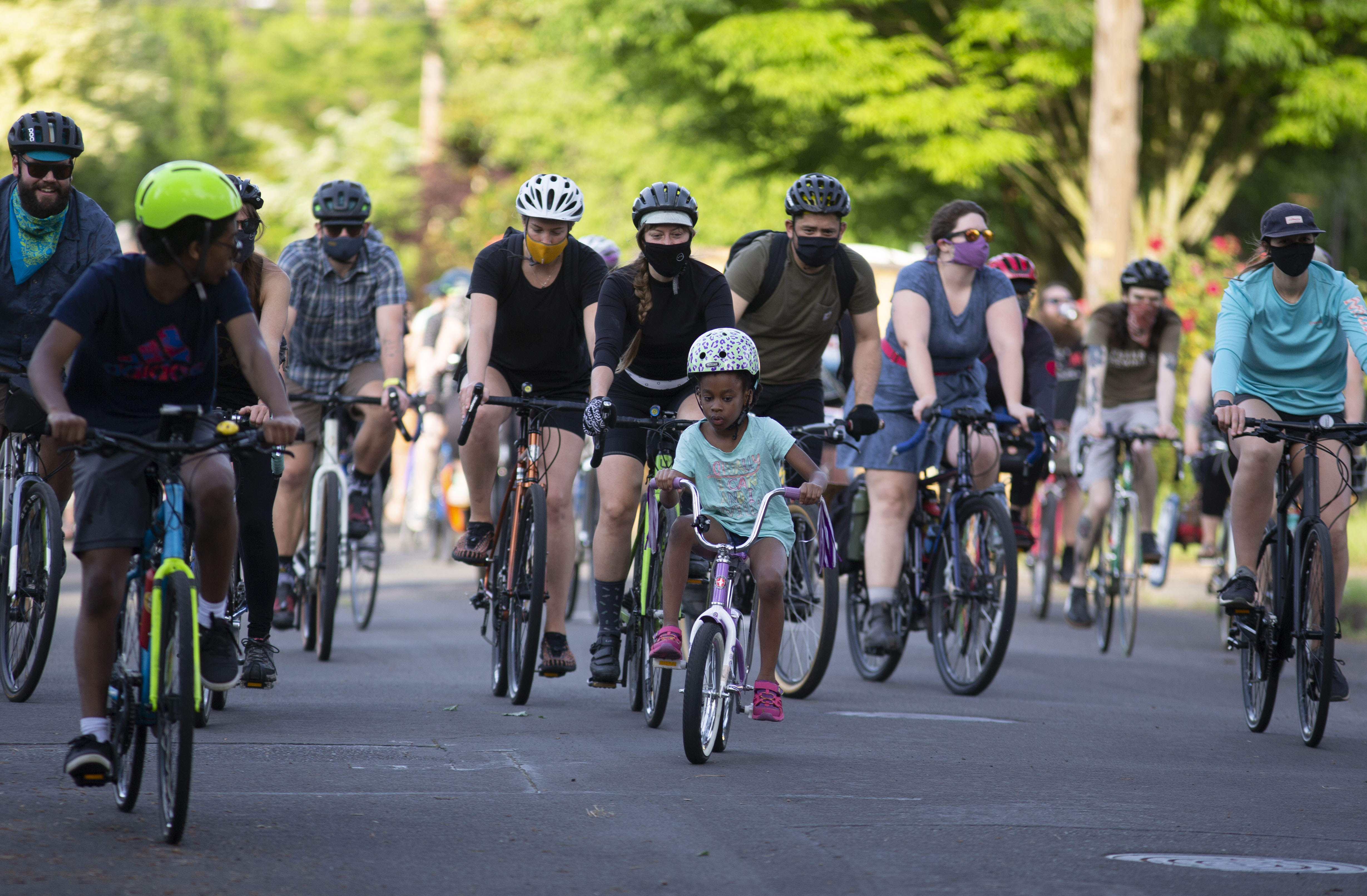 Black Girls Do Bike Let's Ride bike rally through North and Northeast ...