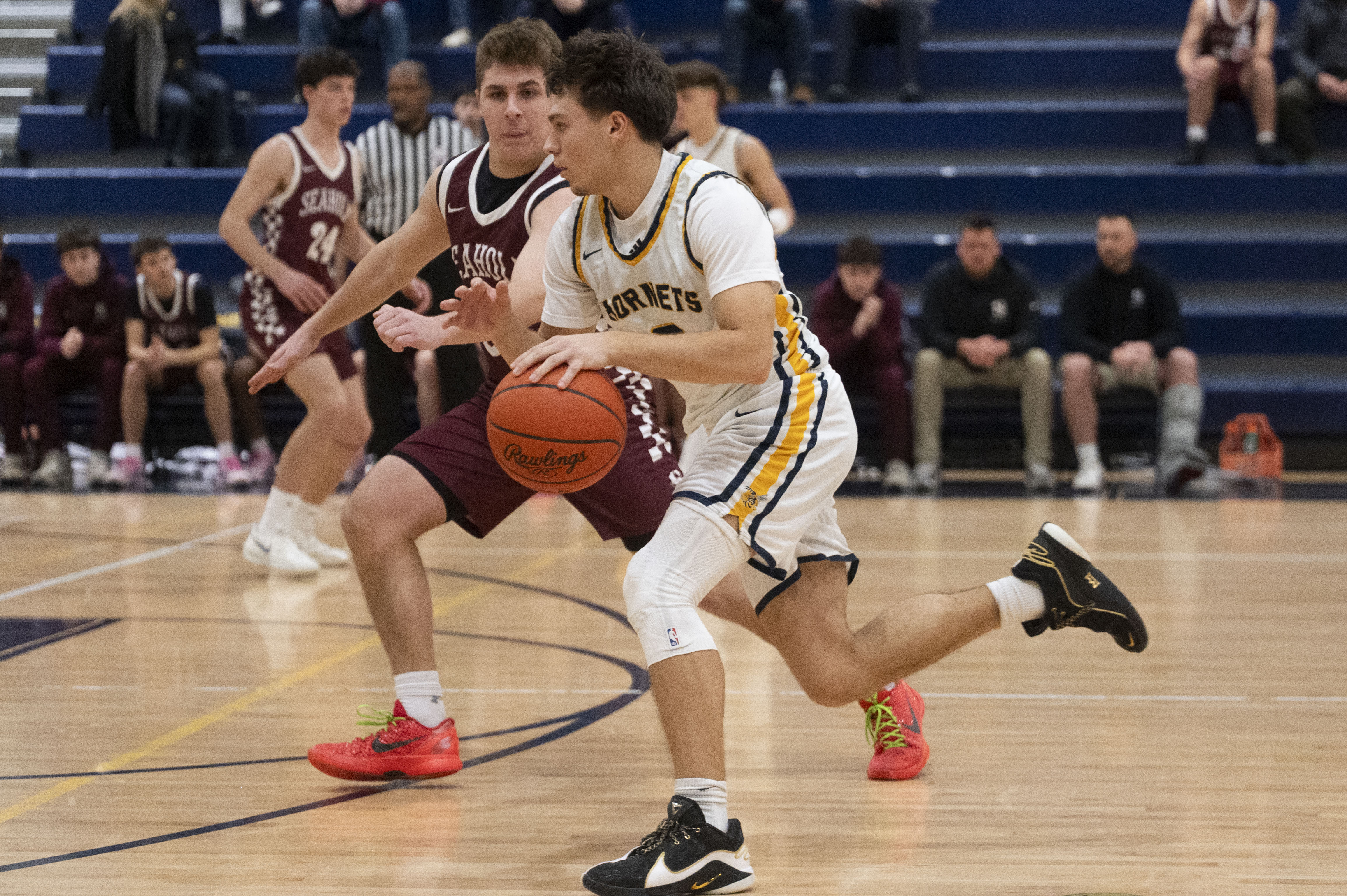 Saline hosts Seaholm for a varsity boys basketball game - mlive.com