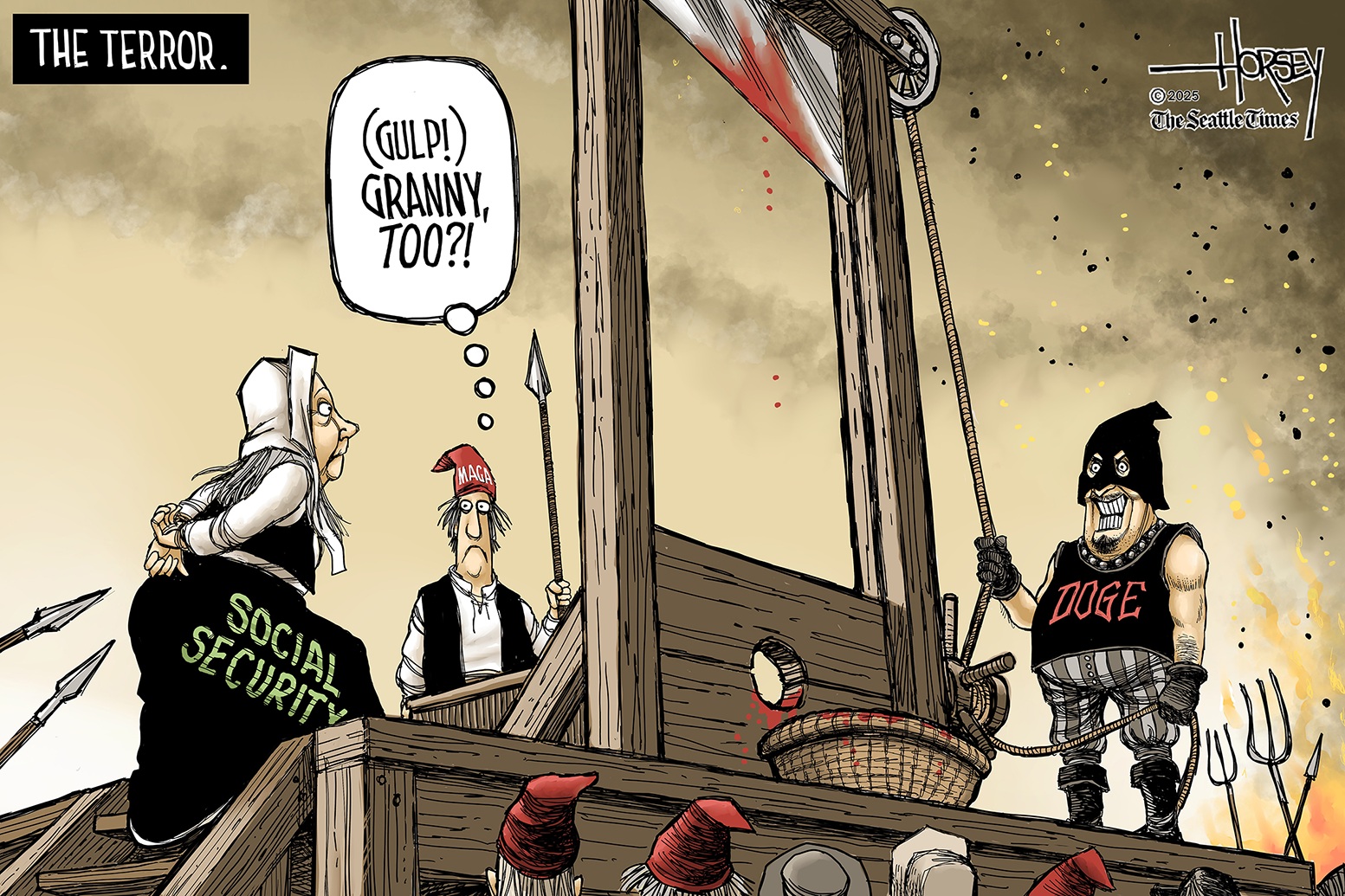 Editorial cartoons for March 23, 2025 - oregonlive.com