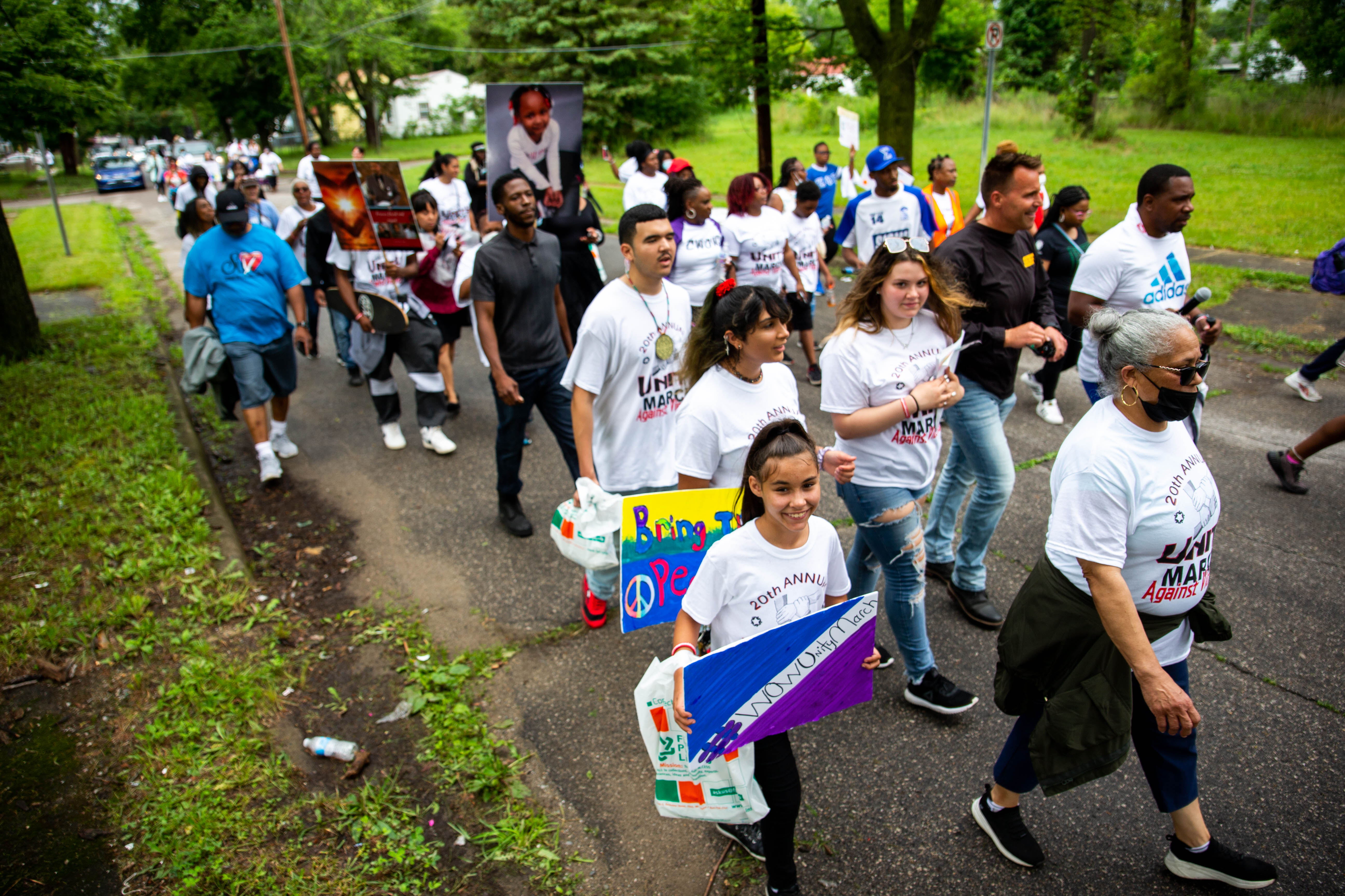 Flint residents gather for 20th annual Unity March - mlive.com