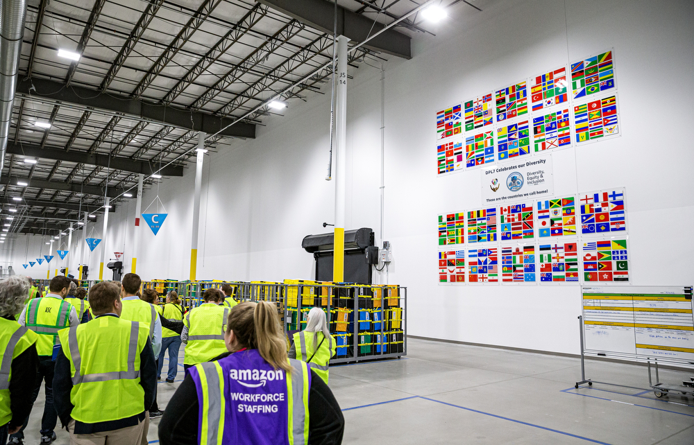 Amazon delivery station tour - pennlive.com