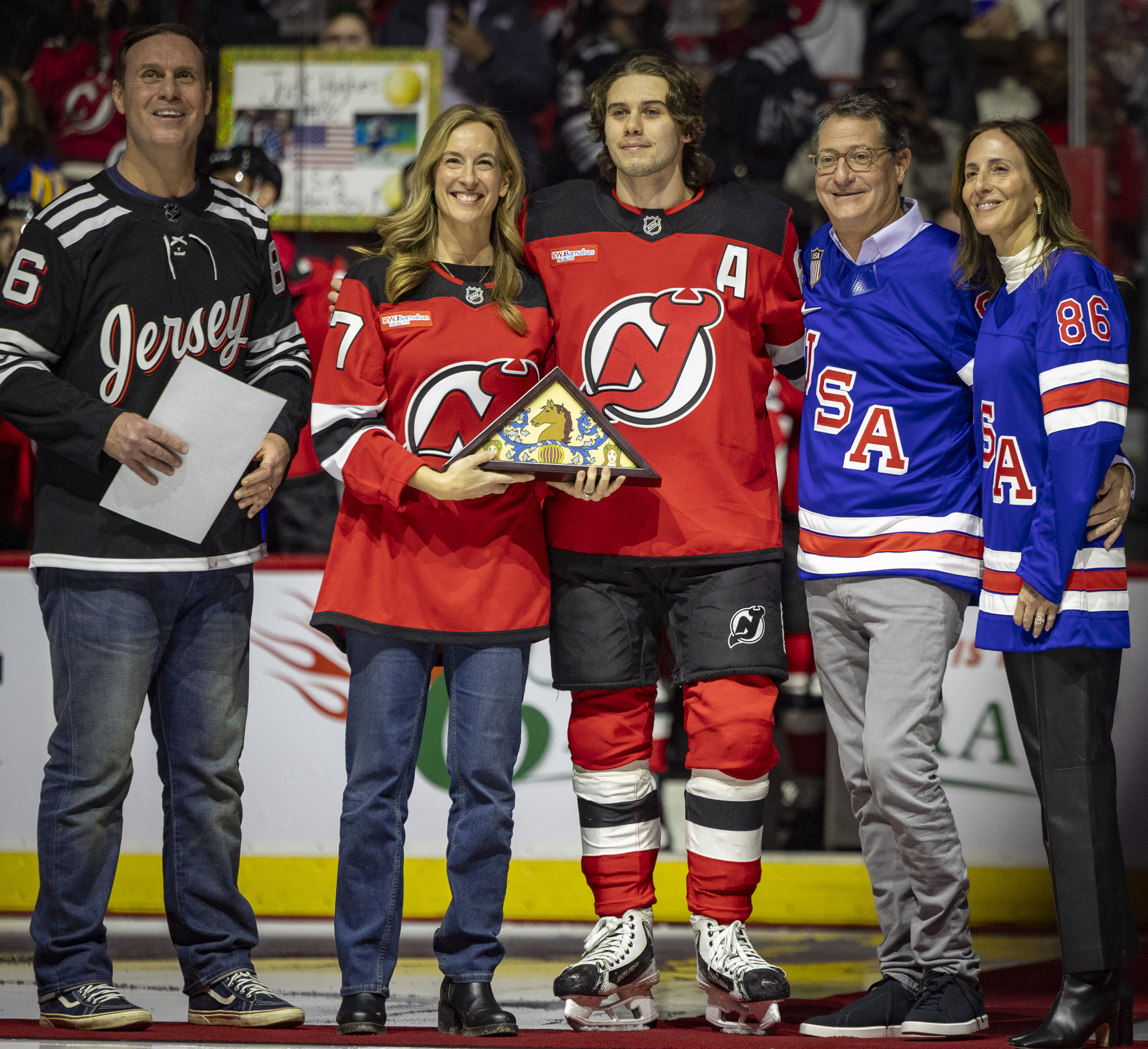 NJ Devils Jack Hughes honored for Olympic Gold Medal heroics - nj.com
