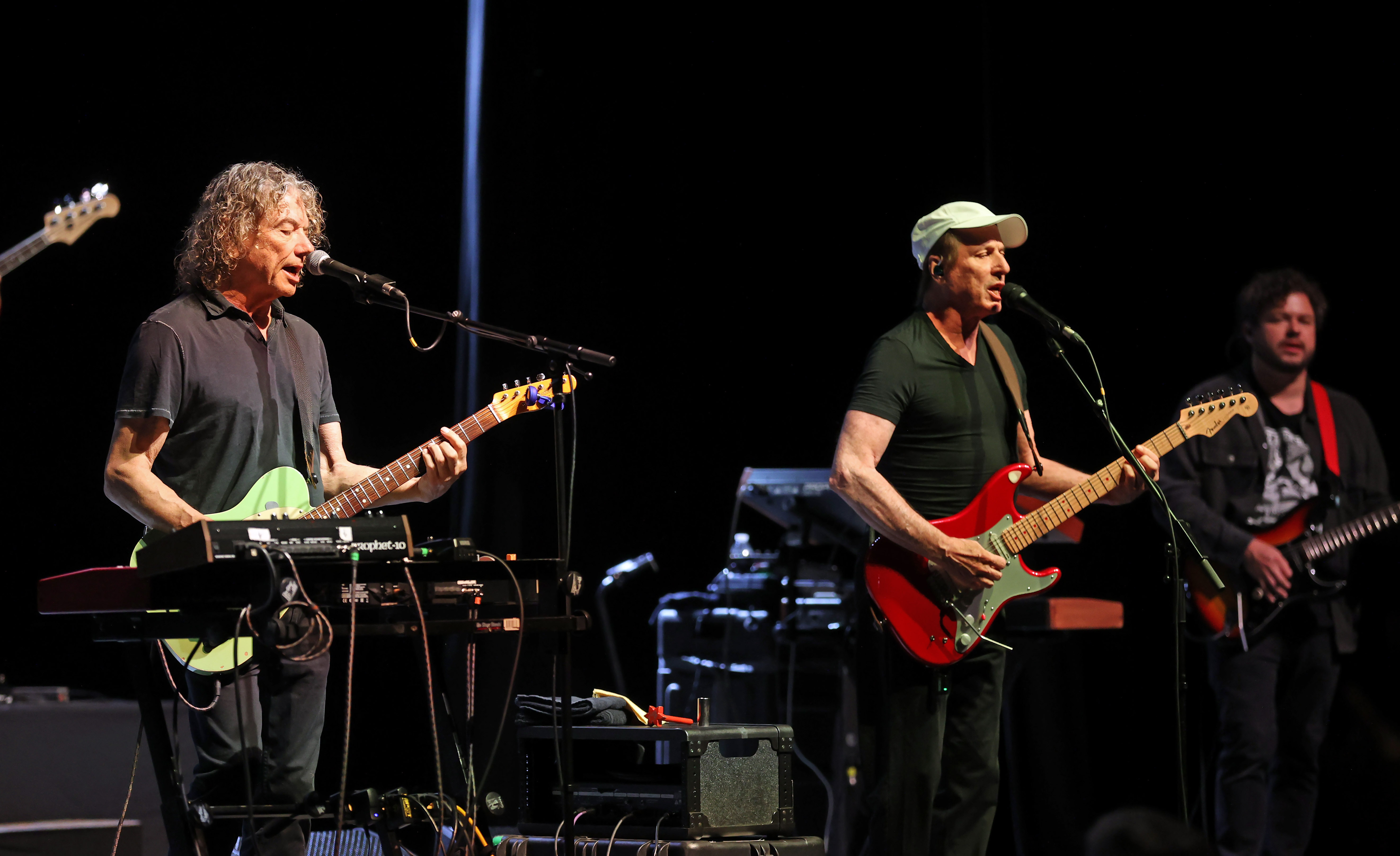 Jerry Harrison & Adrian Belew perform at the Agora, July 28, 2024 ...