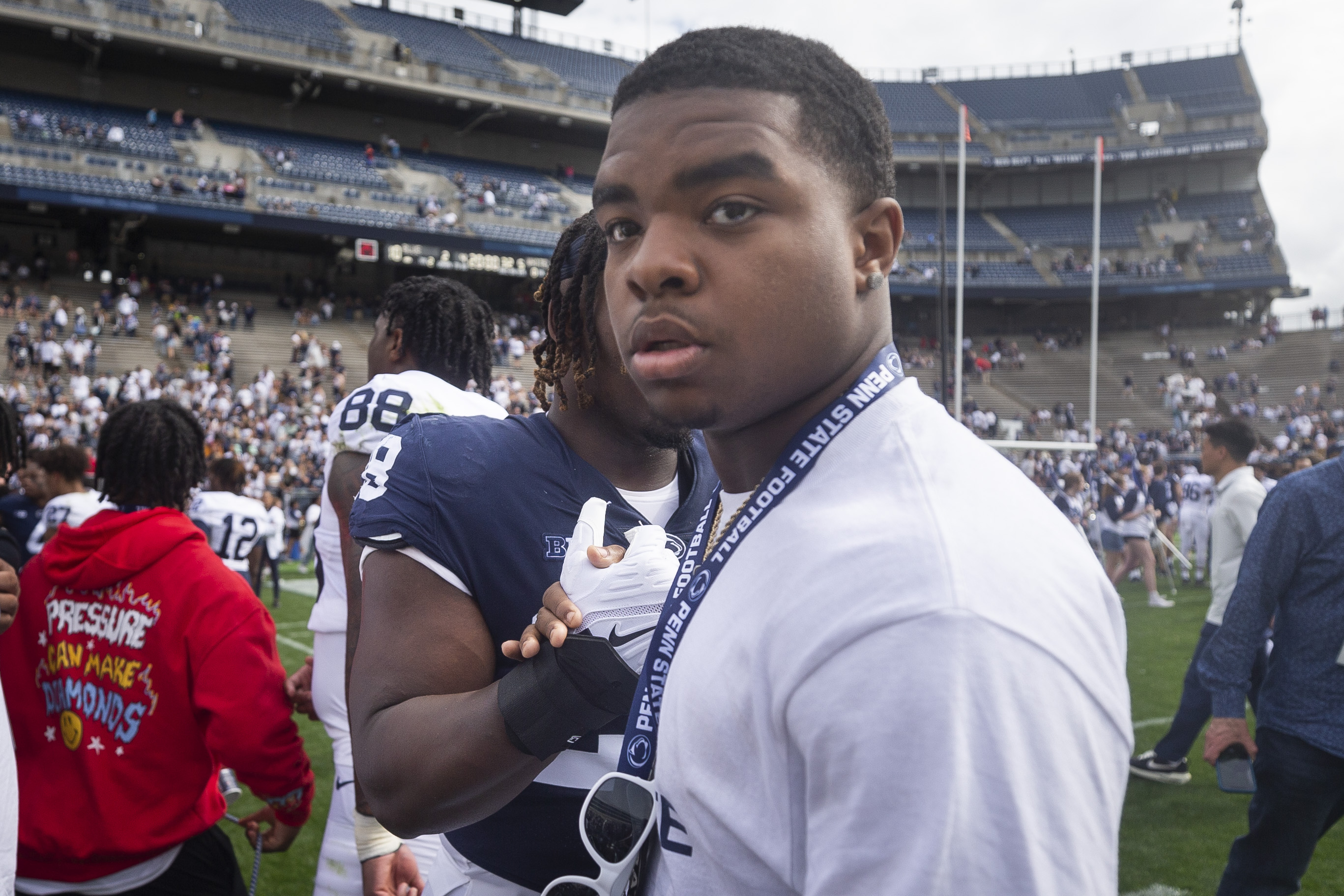Penn State recruits on hand for Blue-White Game, 2023 - pennlive.com