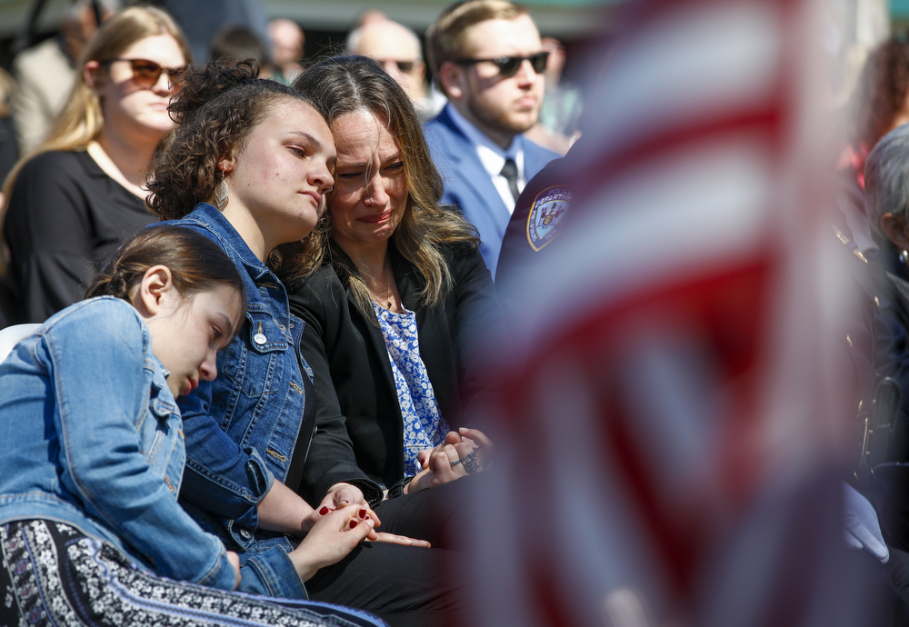 Funeral for Phillipsburg police officer Dominic 'Dom' Belcastro ...