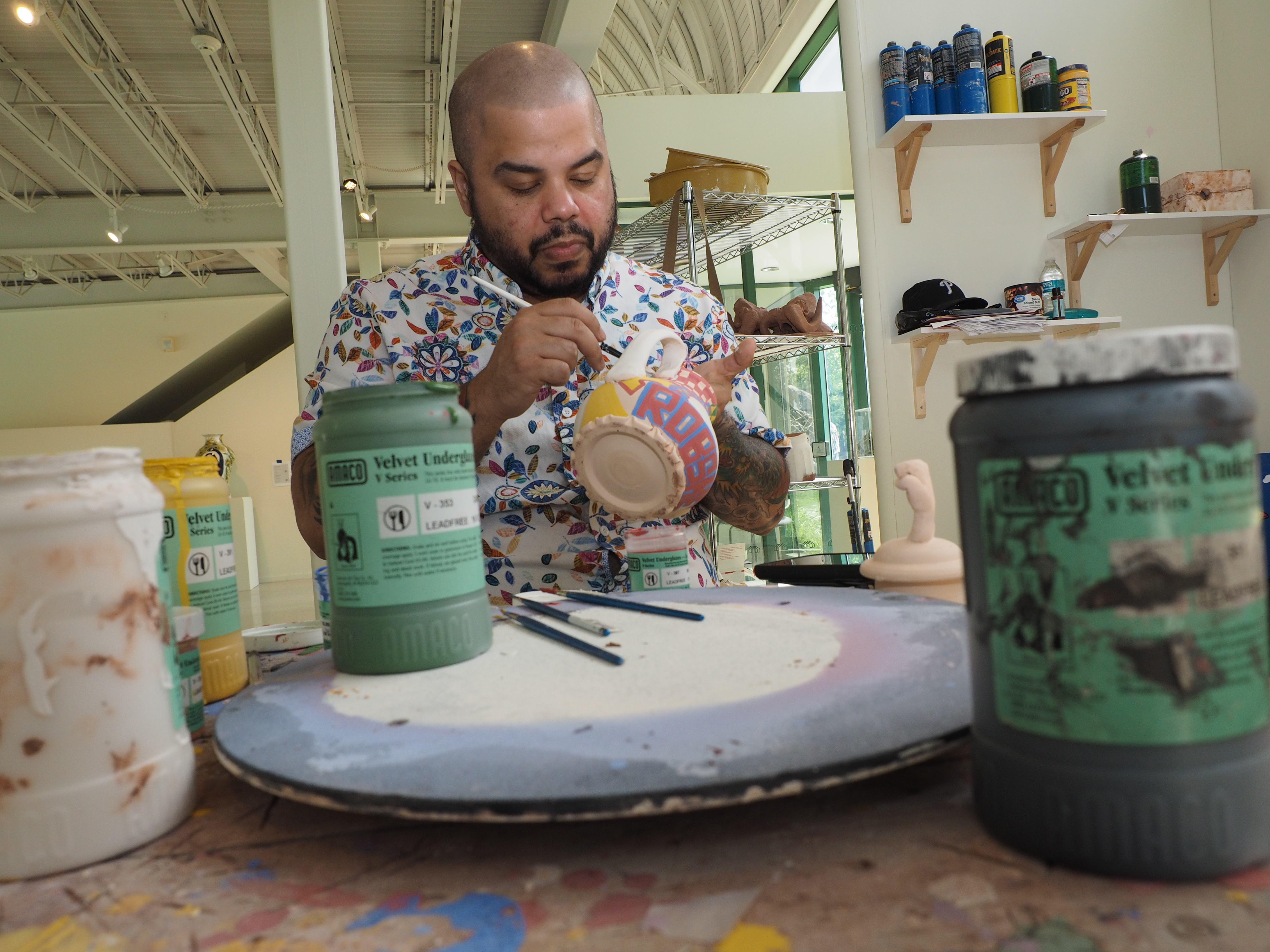 Roberto Lugo debuts new works in solo exhibition at Grounds For ...