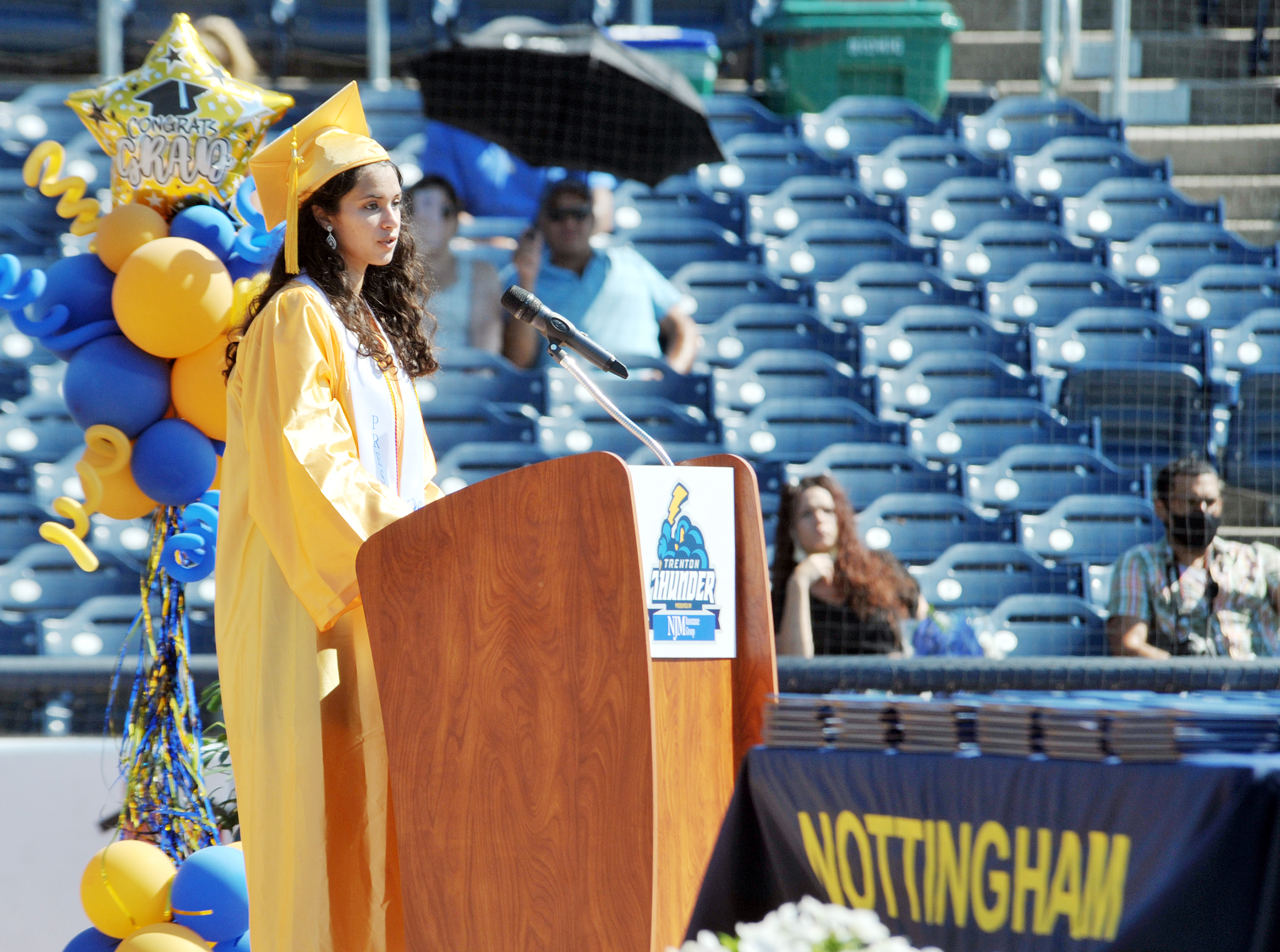 Nottingham High School's 37th Commencement at Arm and Hammer Park in ...