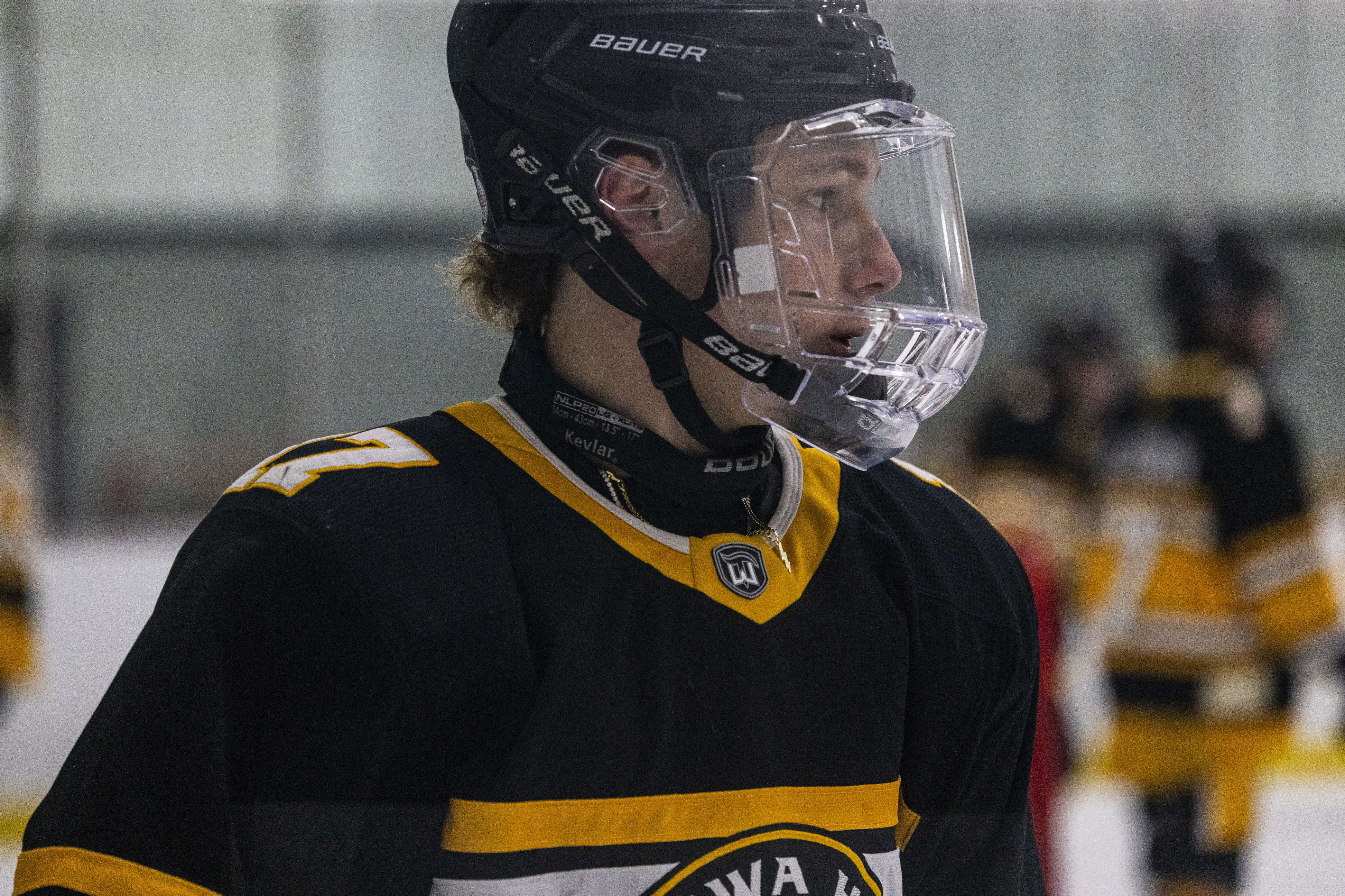 Mona Shores and Kenowa Hills go head-to-head in boys varsity hockey ...