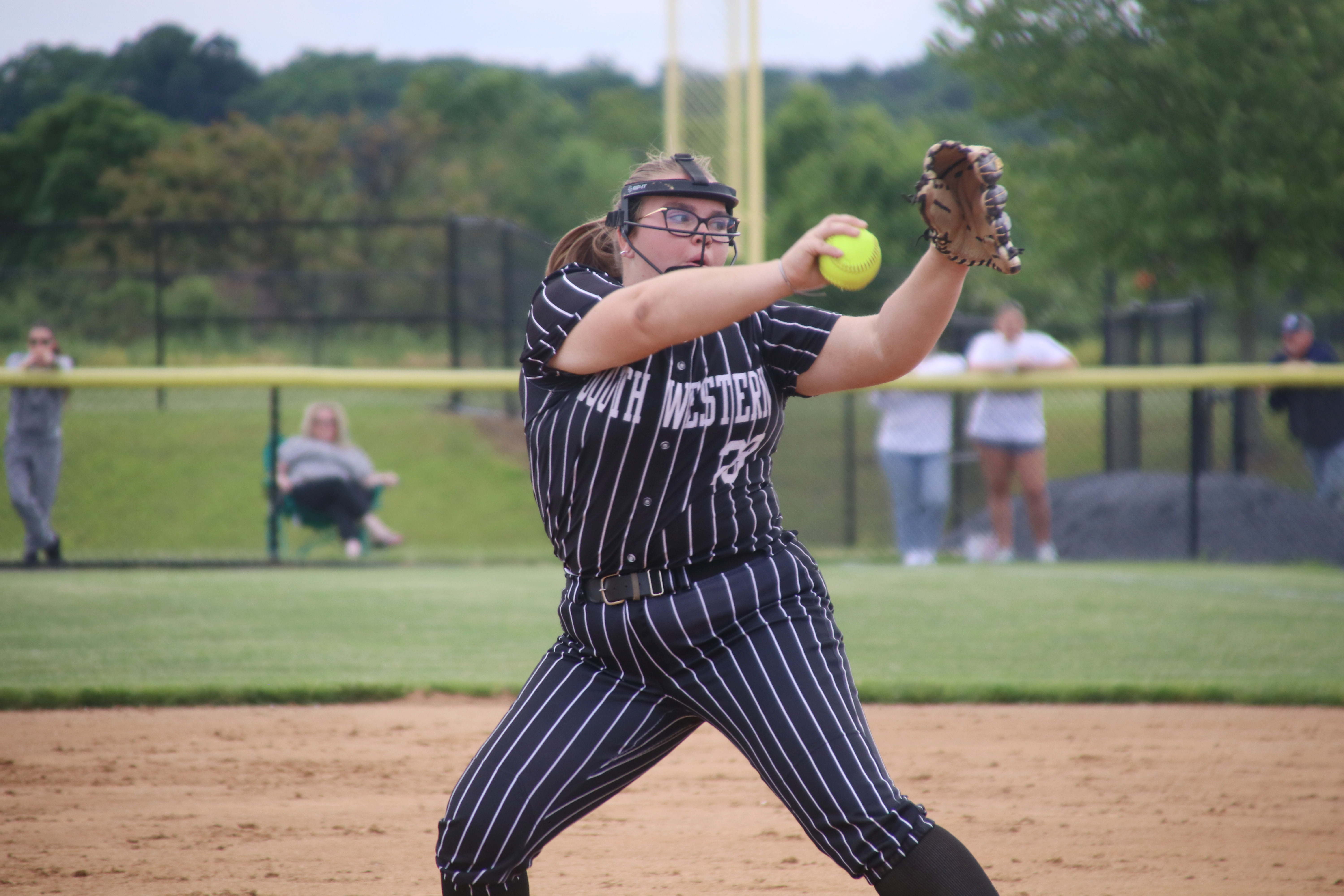 South Western vs Central Dauphin in the District 3 6A softball ...