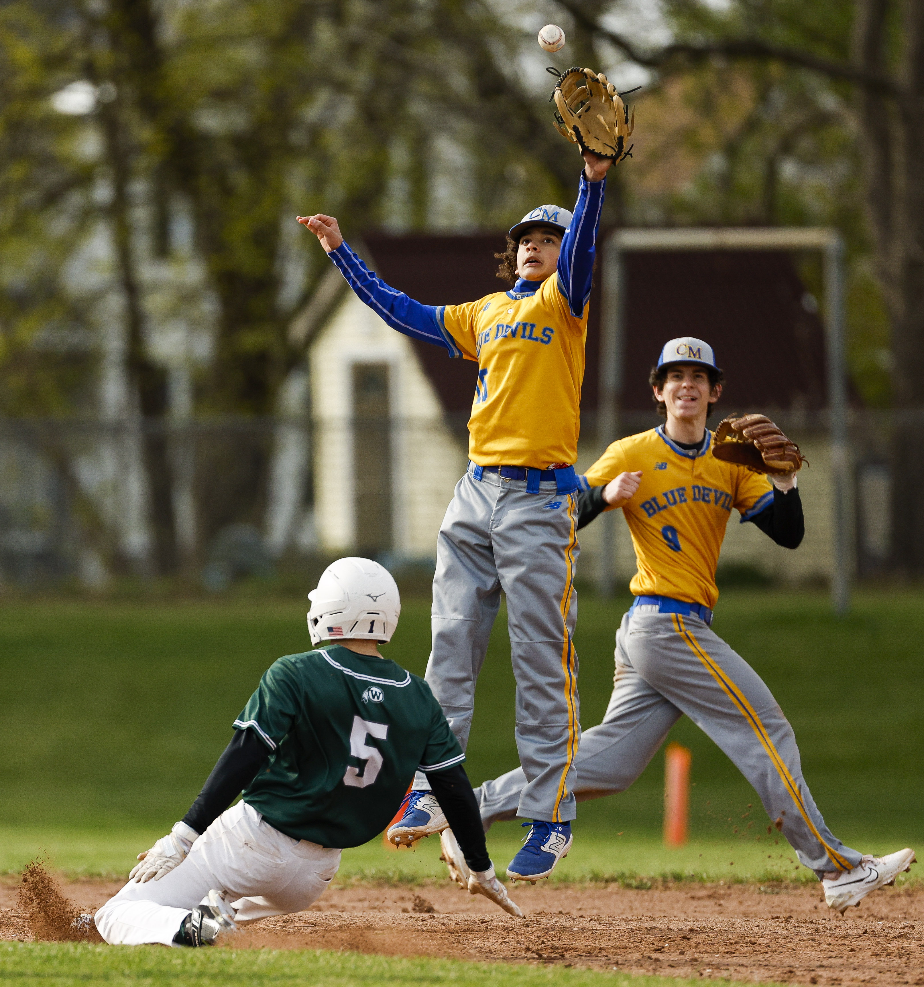 Weedsport boys baseball crushed Cato-Meridian Blue Devils - syracuse.com